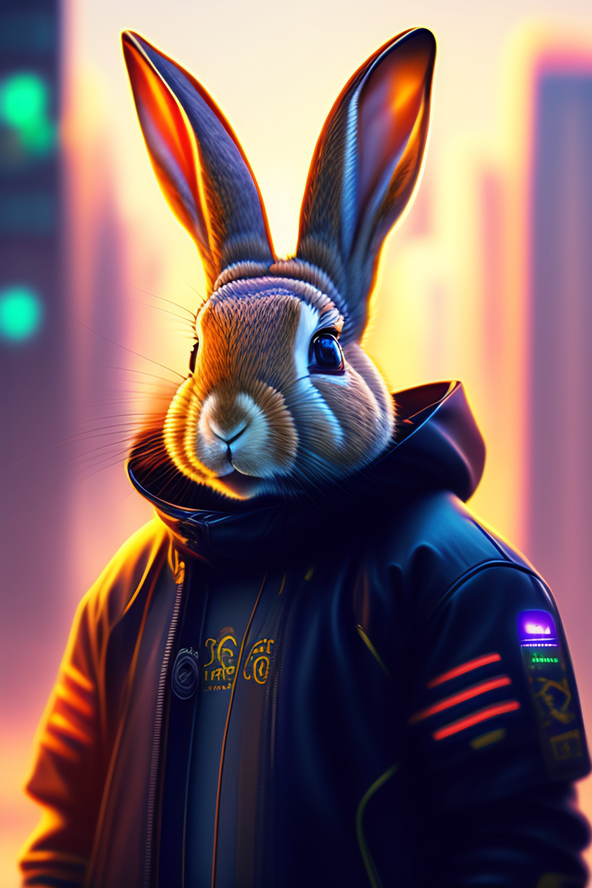 Lexica - Rabbit cyberpunk