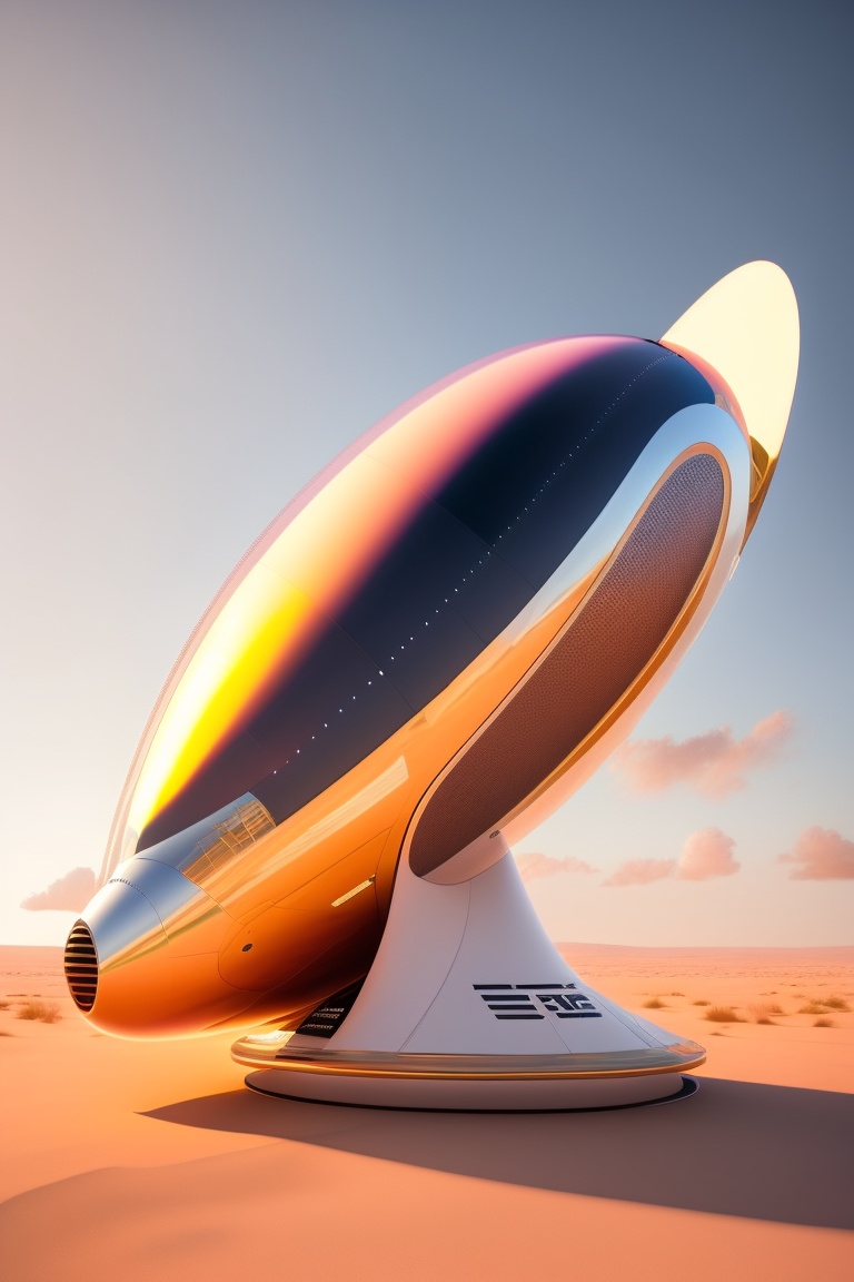 Lexica - "Interstellar Explorer Spaceship" NFT: Embark on a cosmic ...