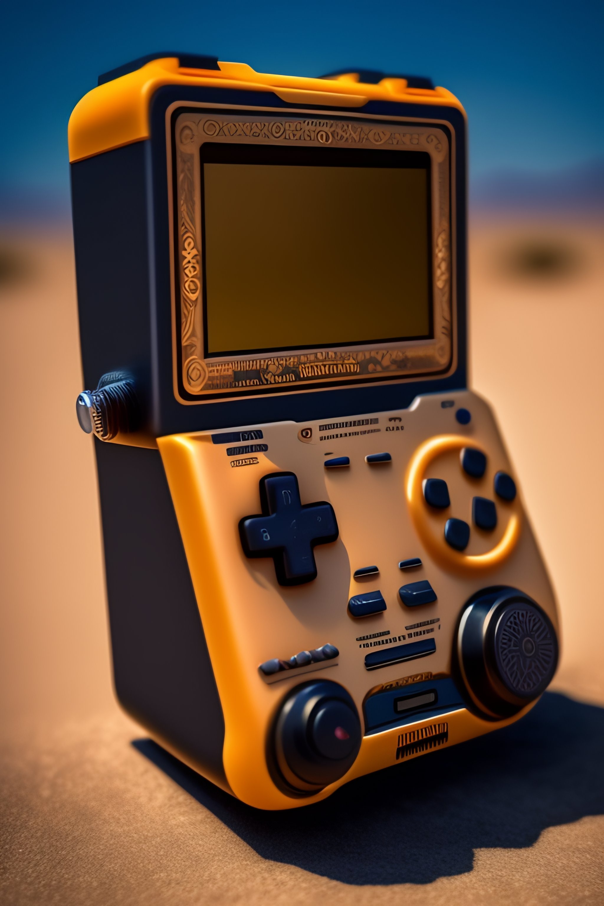 Lexica - An extremely complex and advanced steampunk gameboy