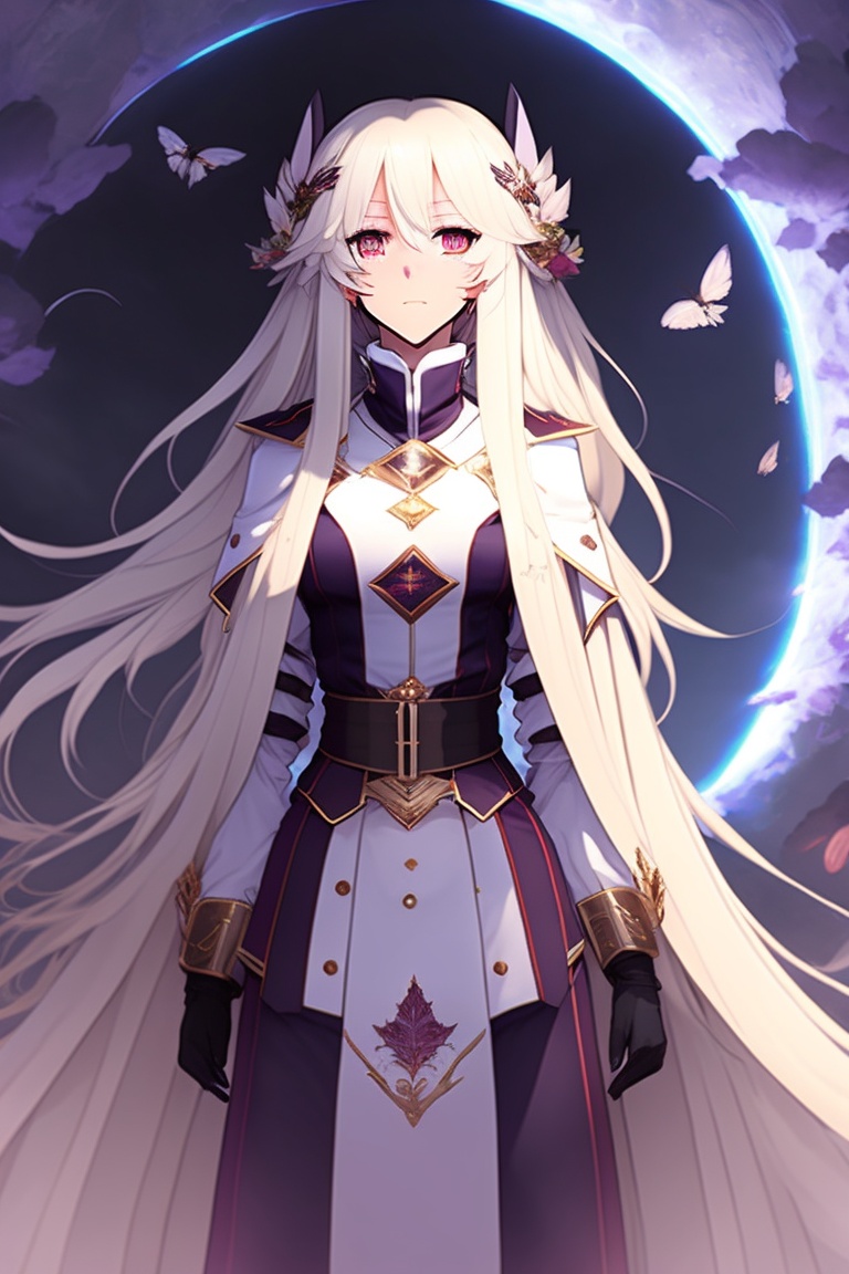 Lexica - A female from the Owari no seraph manga universe who has long ...