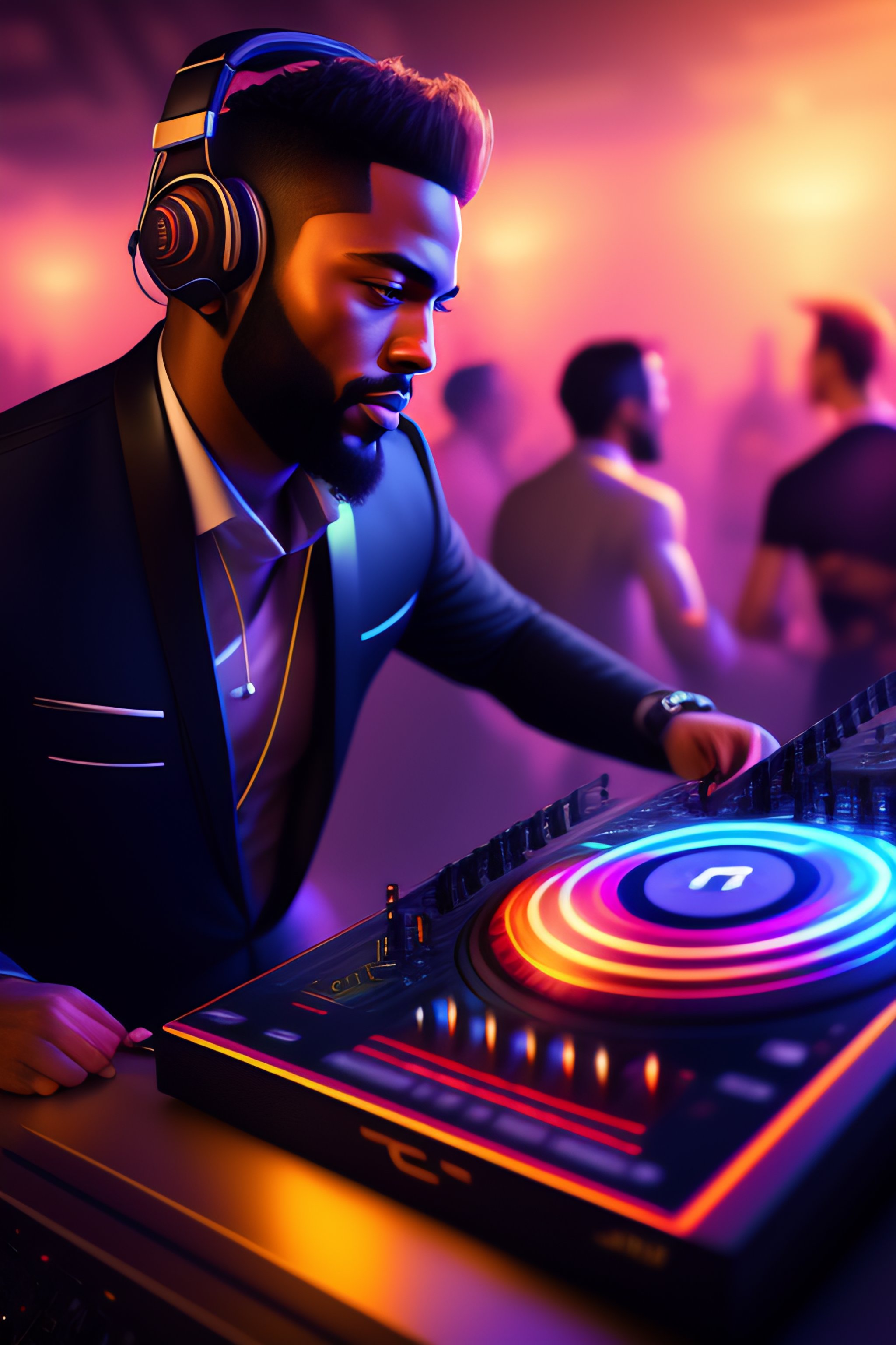 Lexica - Dj, playing in the club, in London, similar to James Hype ...
