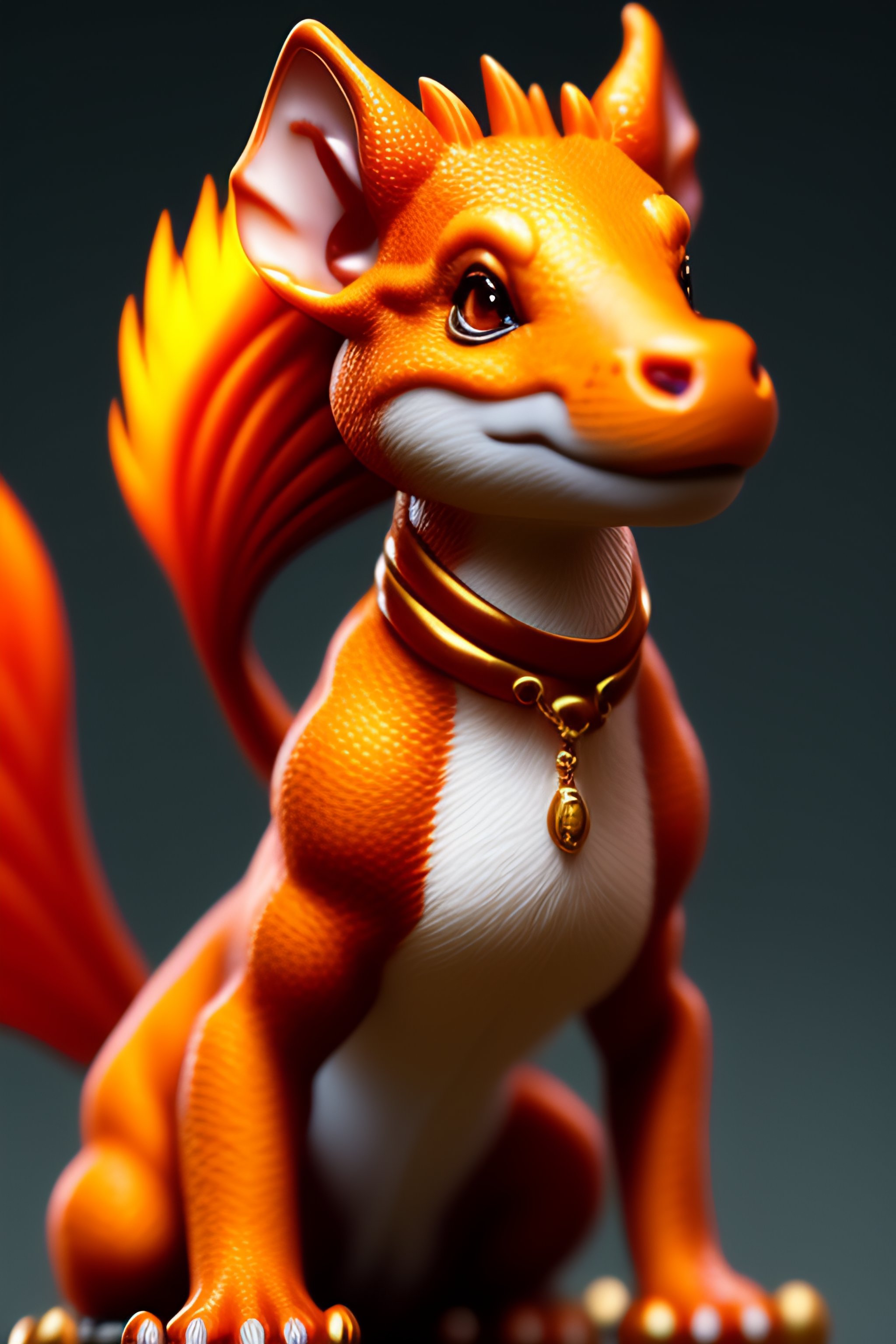 Lexica - Female fire kobold