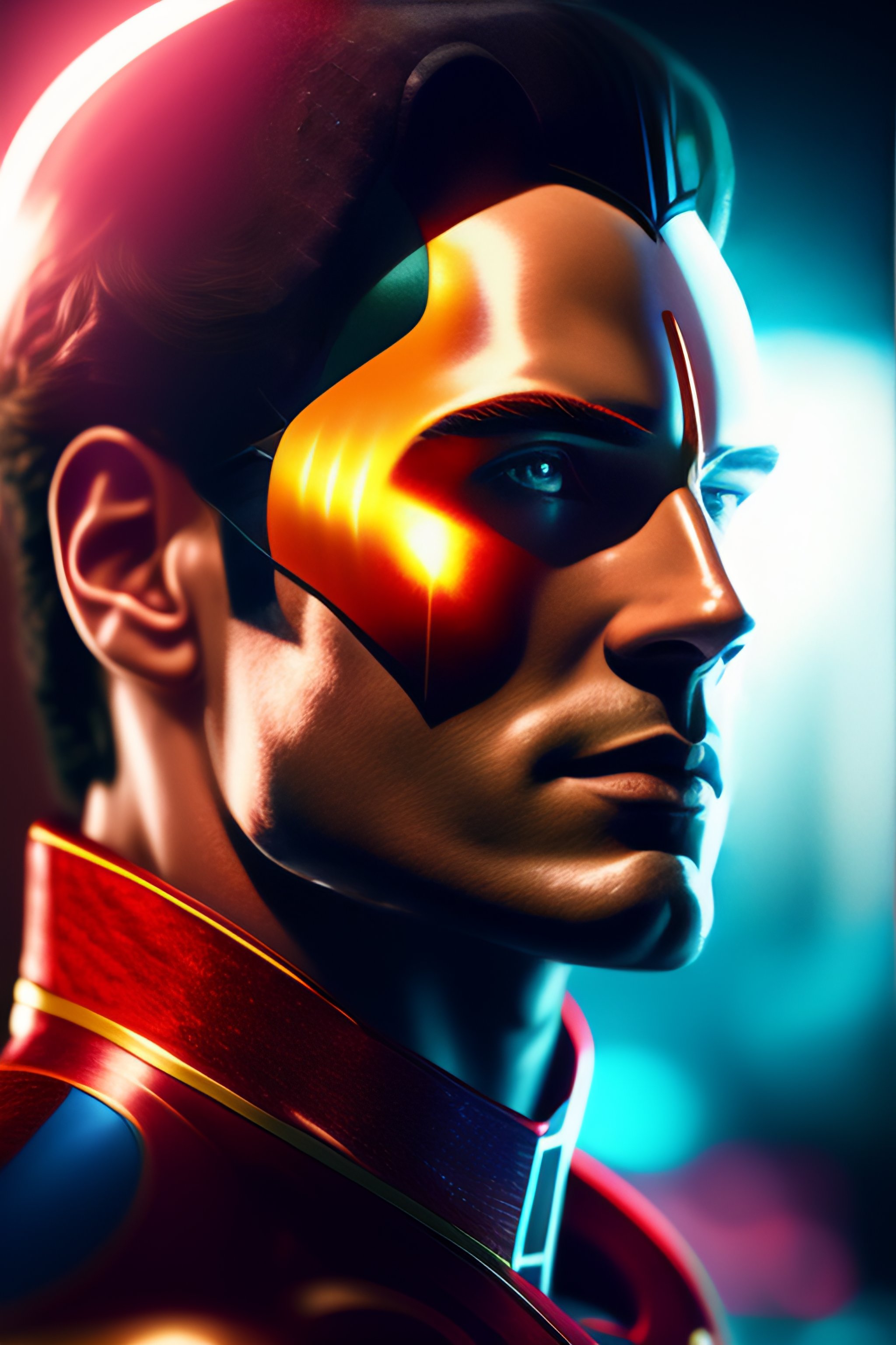 Lexica - Henry Cavill as handsome muscular hero Captain Britain ...