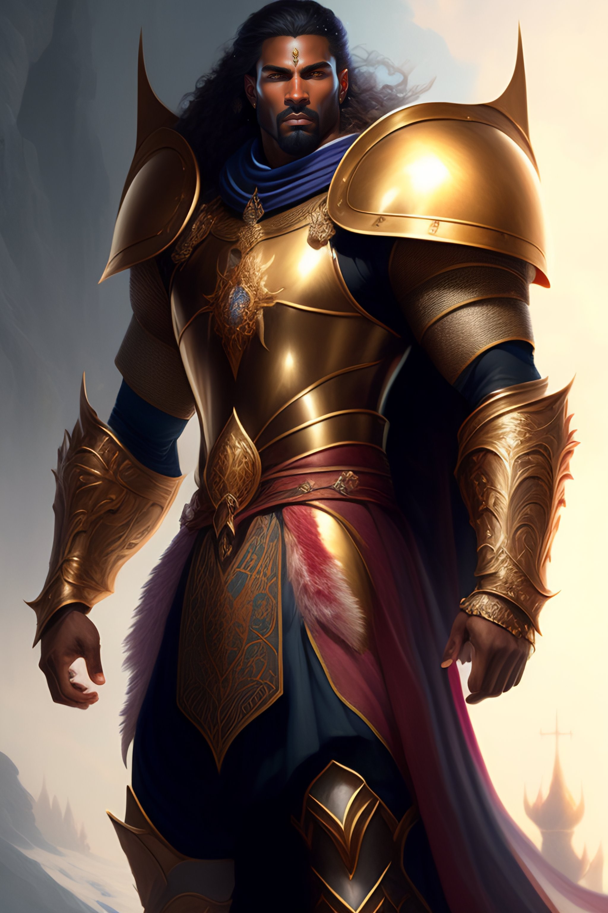 Lexica - Full body potrait extremely muscular KING BALTASAR medieval ...