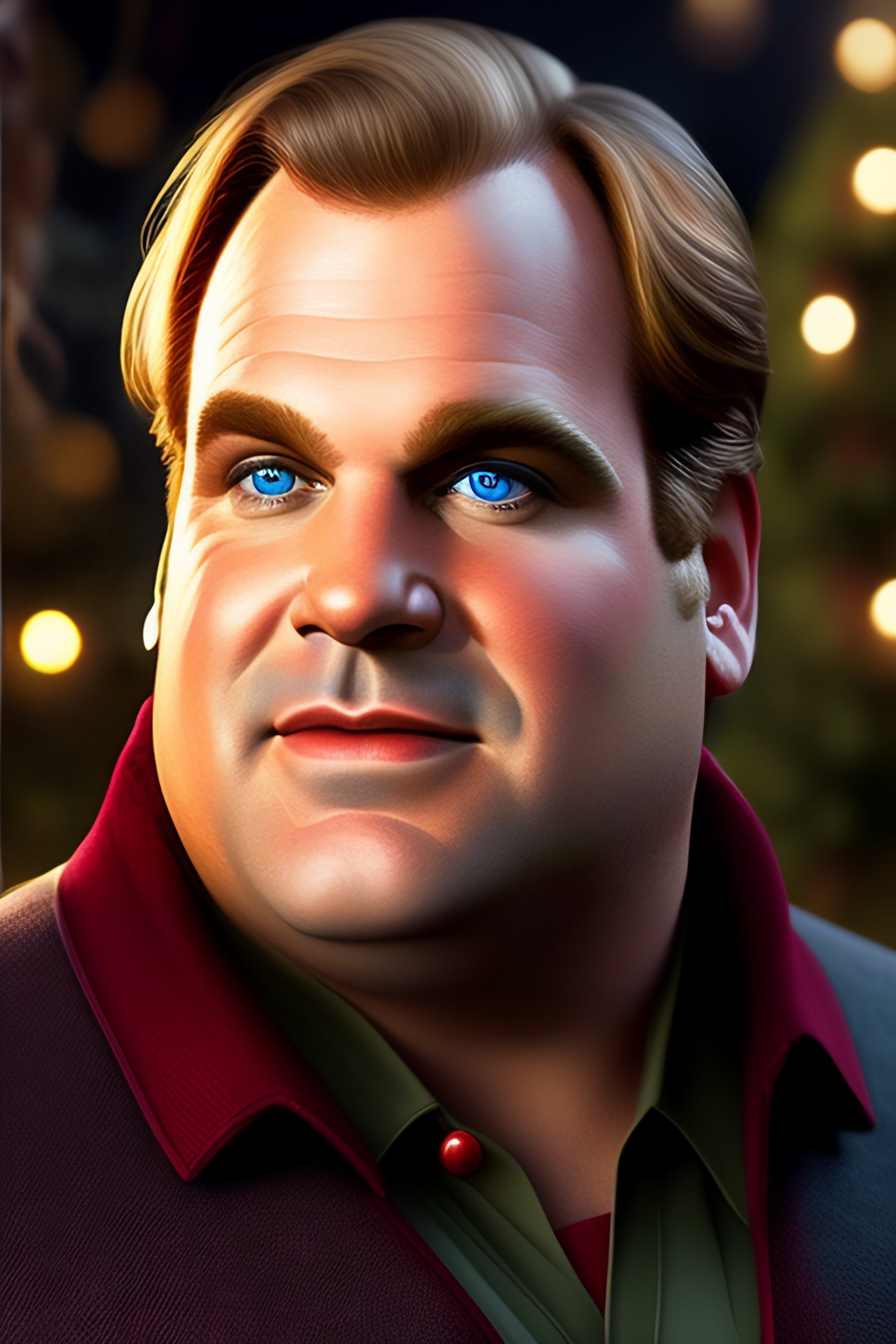 Lexica - Photo of Chris Farley as an elf with long pointed ears in the ...