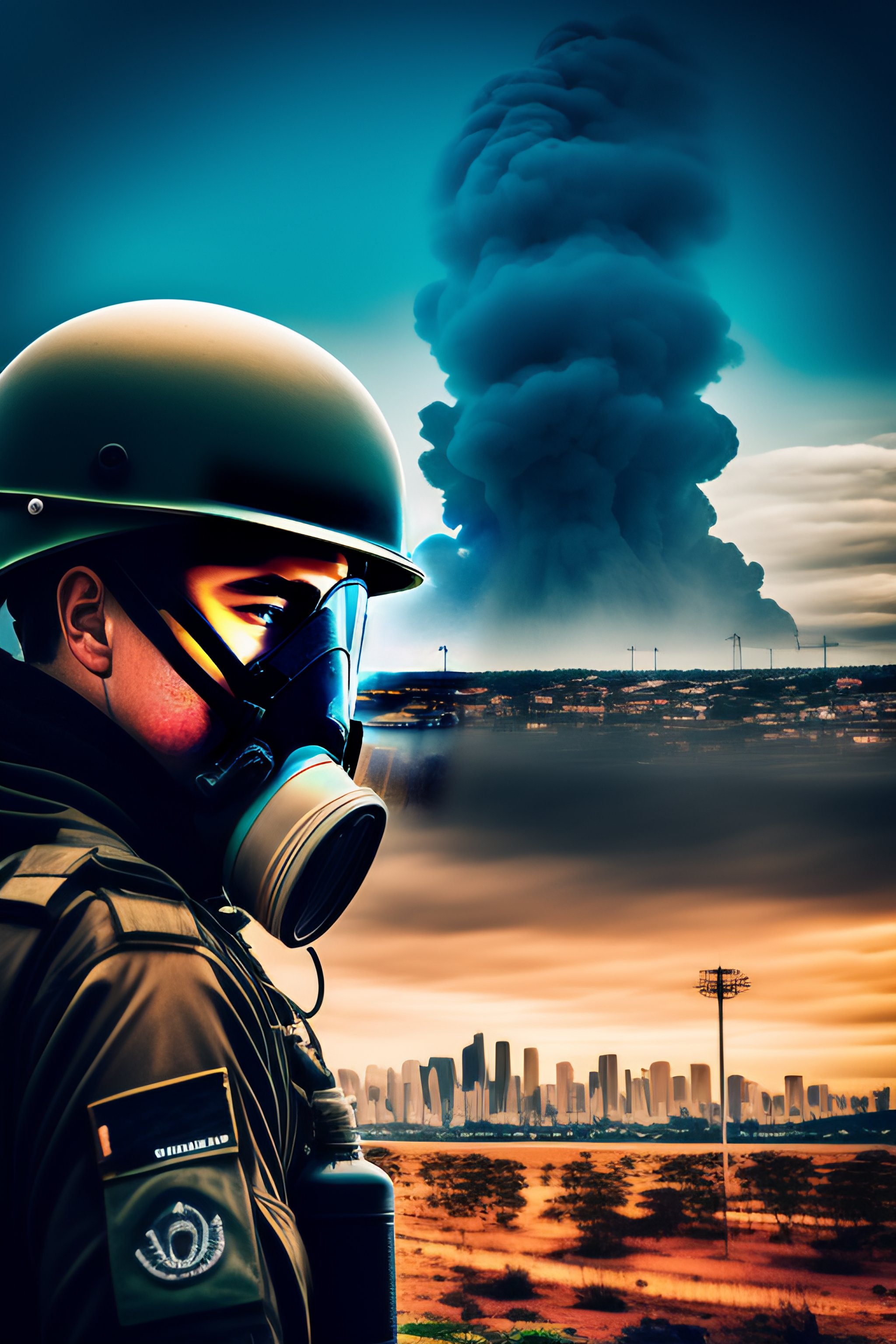 Lexica - Sydney Australia, post apocalyptic, mushroom cloud in the ...