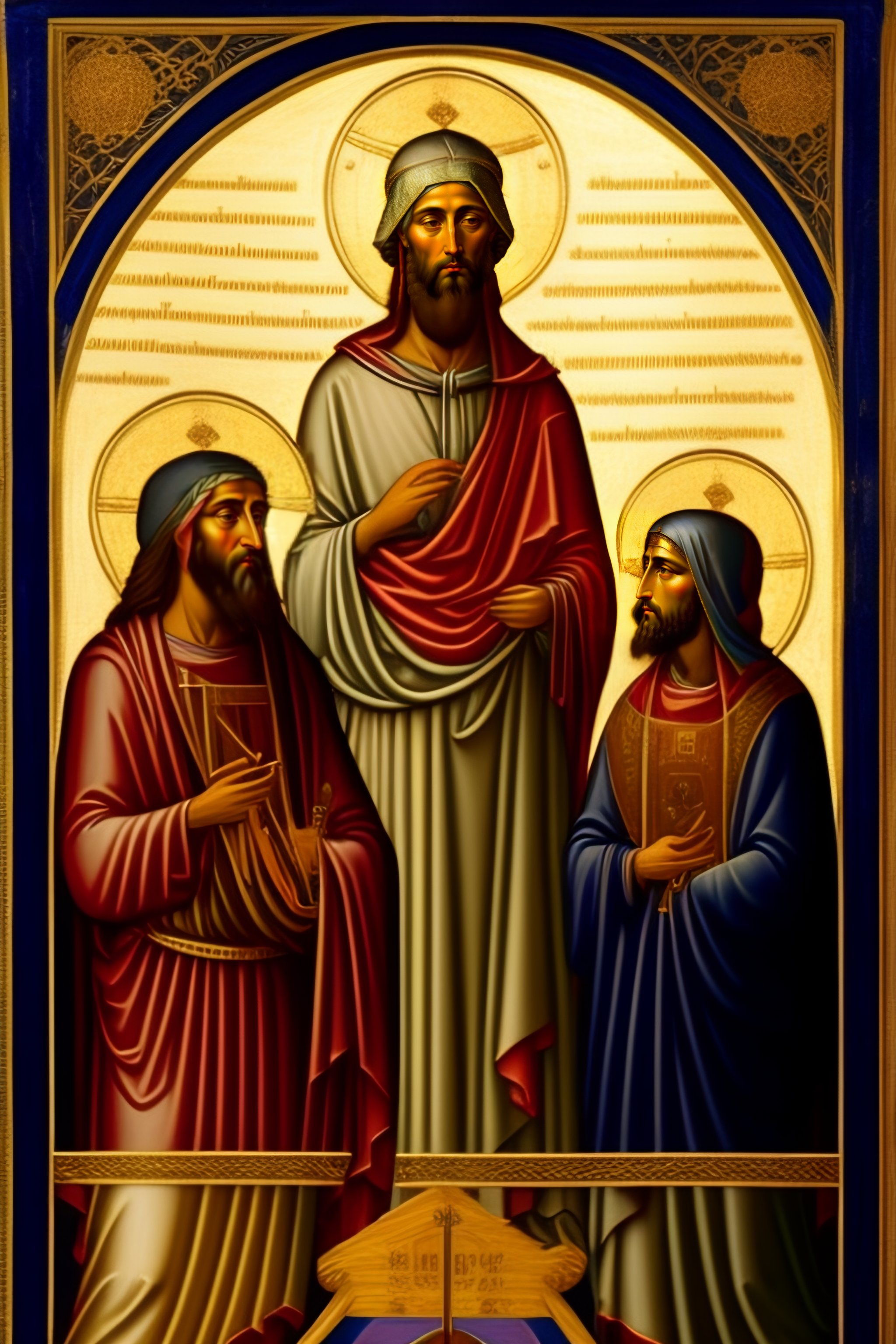 Lexica - Simone Martini, Middle Byzantine Era, Manuscript line drawing ...