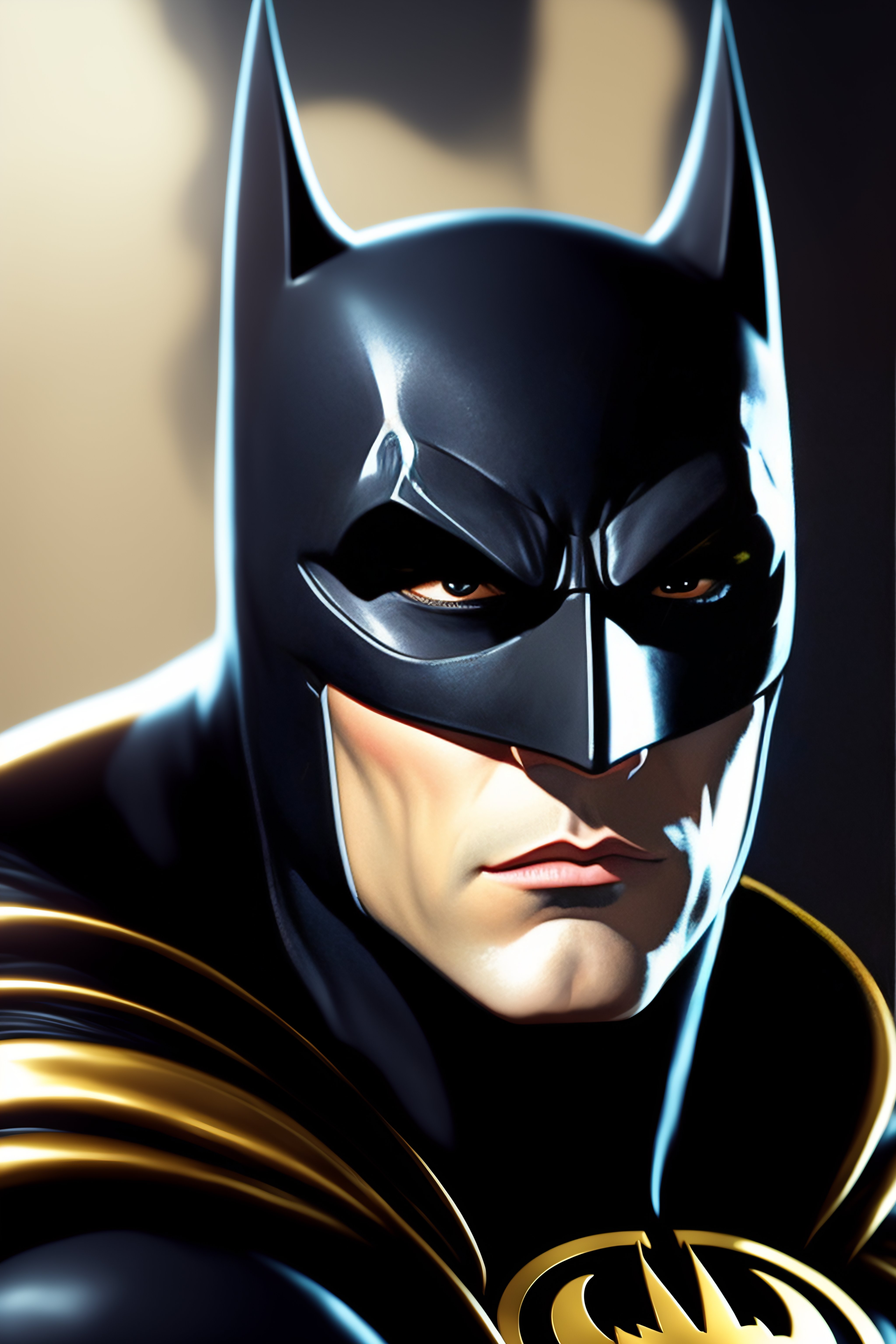 Lexica - Batman in the style of studio Ghibli