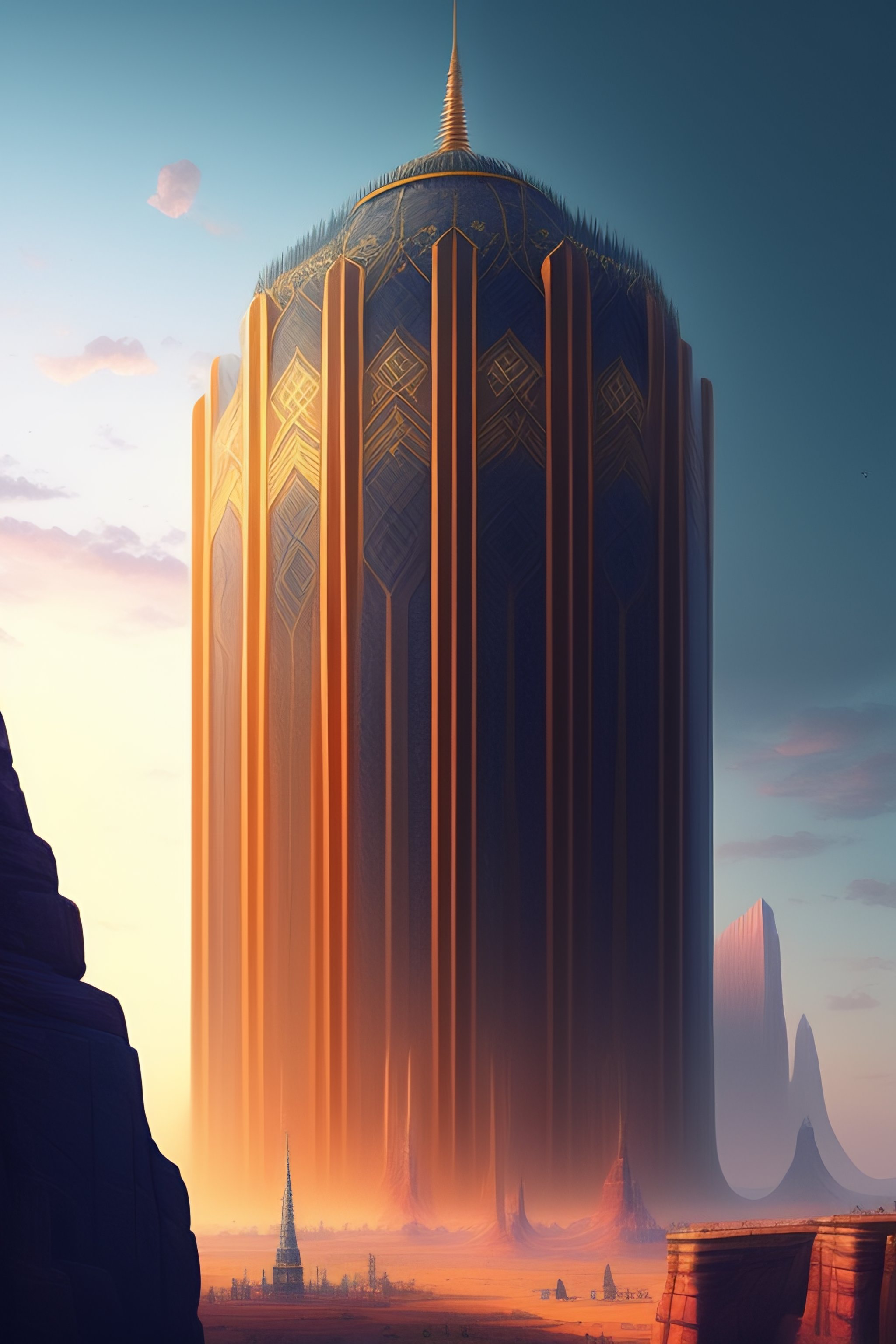 Lexica - A digital Illustration of the Babel tower, 4k, detailed ...