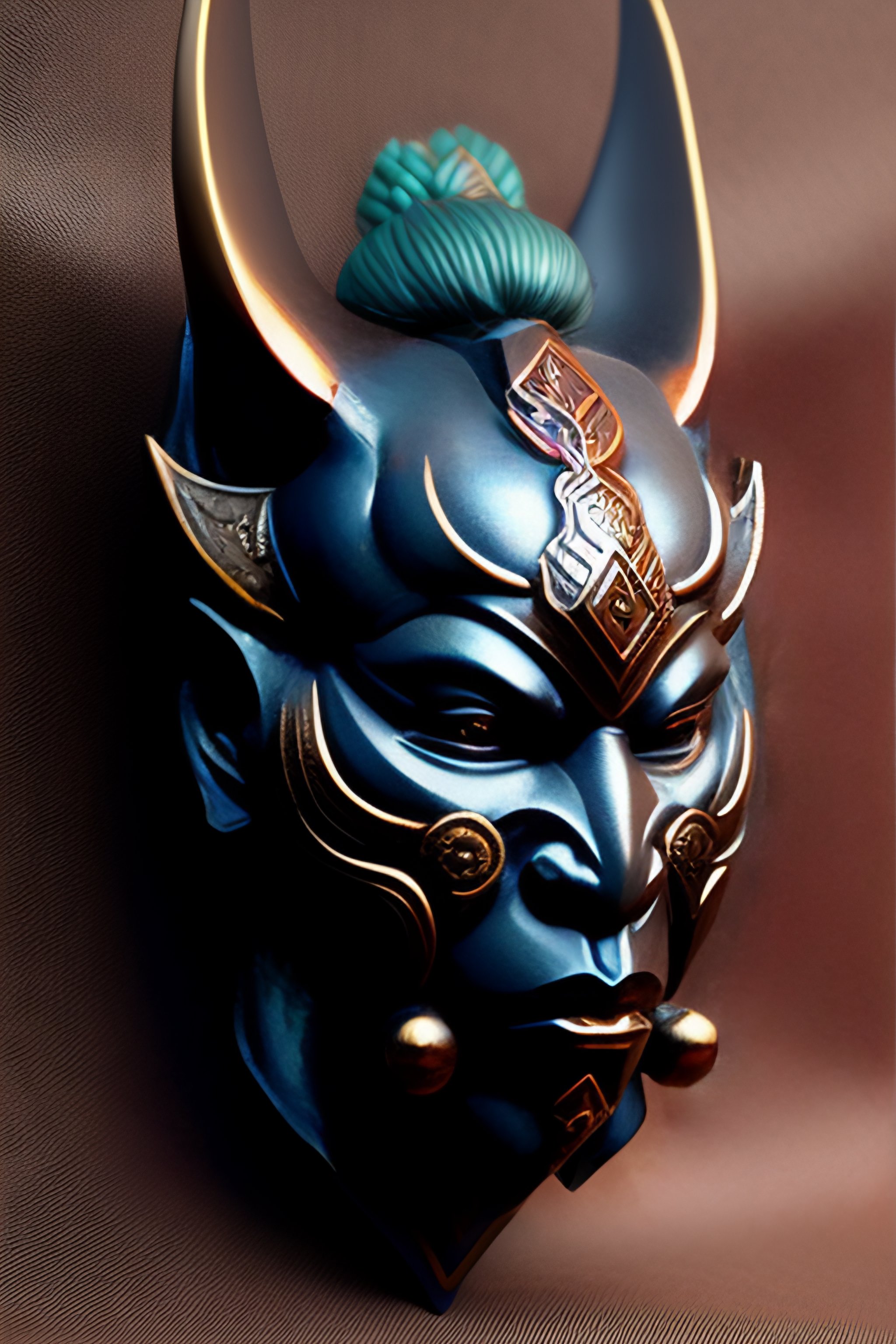 Lexica - Oni mask, cyberpunk, highly detailed beautiful organic molding ...