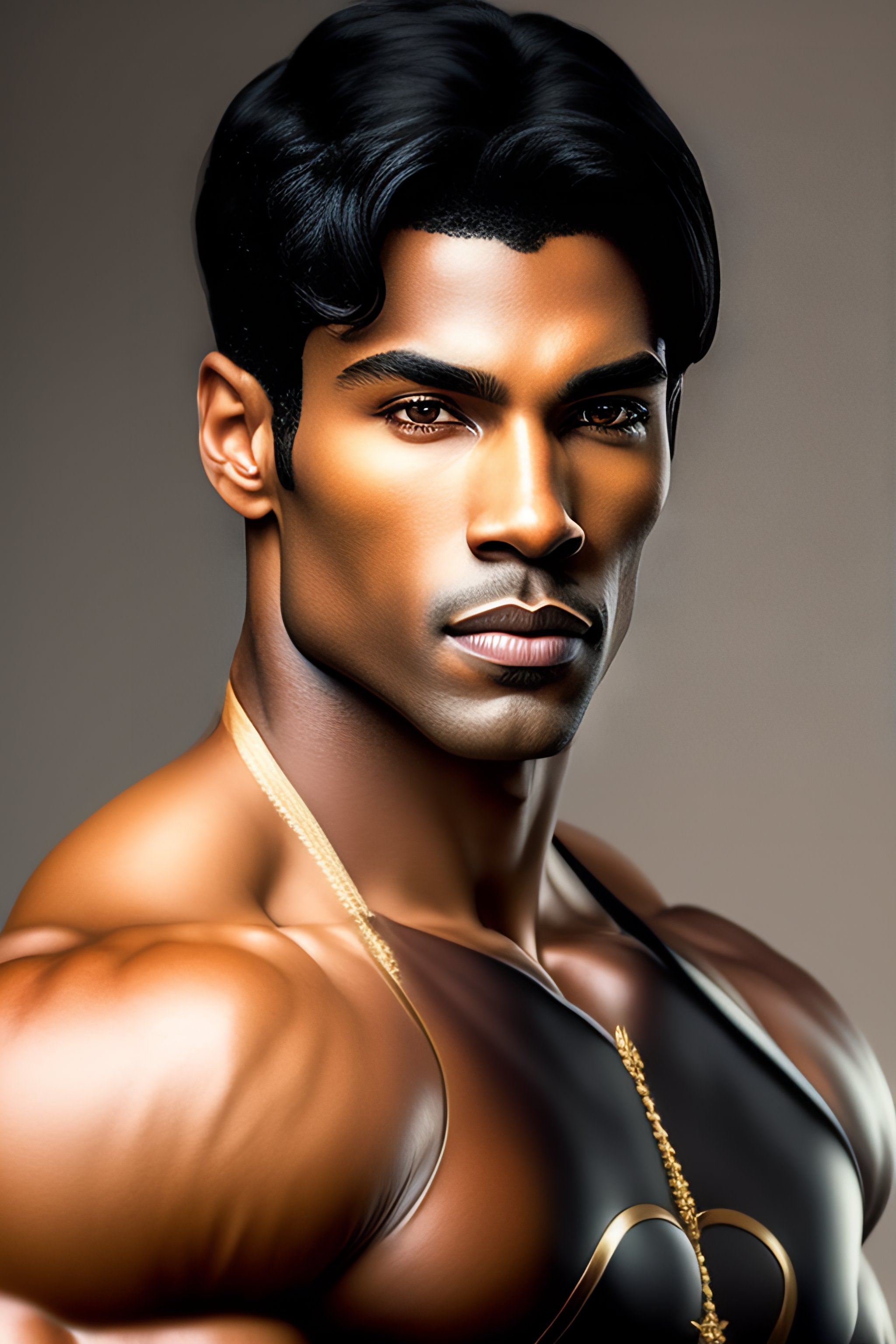 Lexica - Portrait of a prince with muscular body. photo realistic ...