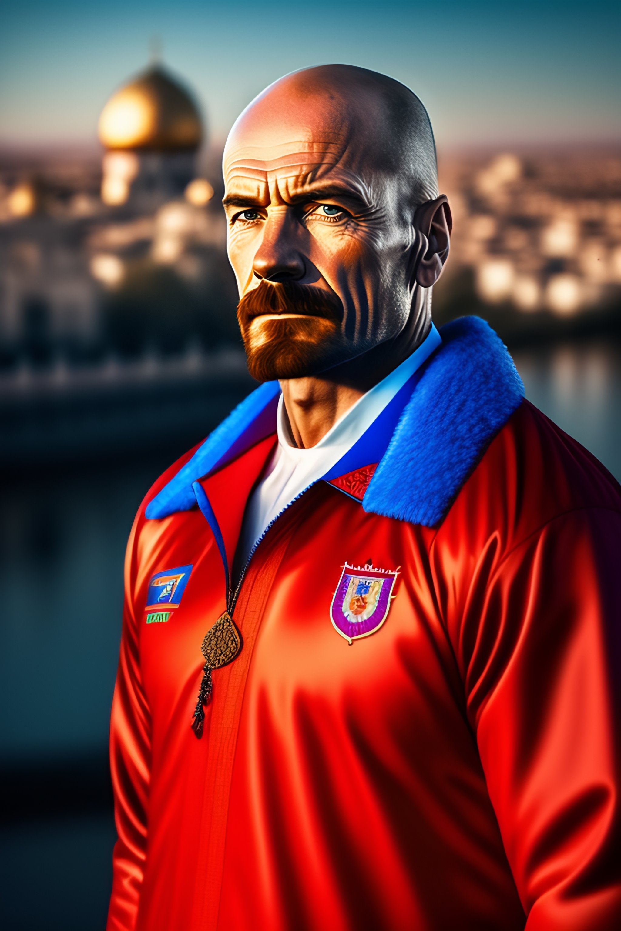 Lexica - Walter white, Dale style, high detail, high resolution, red ...