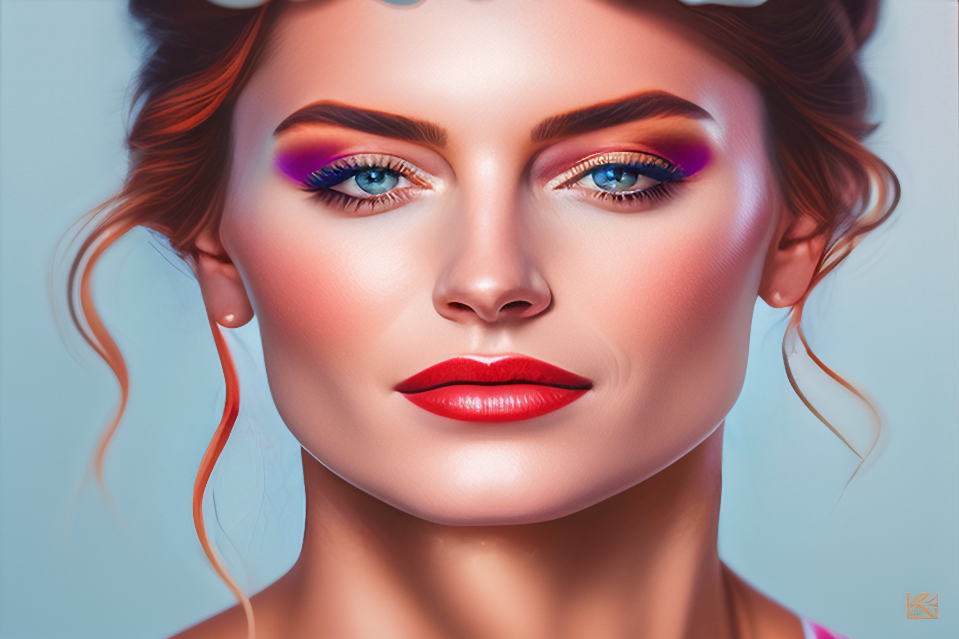 Lexica - Uncanny face of a woman, 8 k, hyperrealist, IN THE WOODS