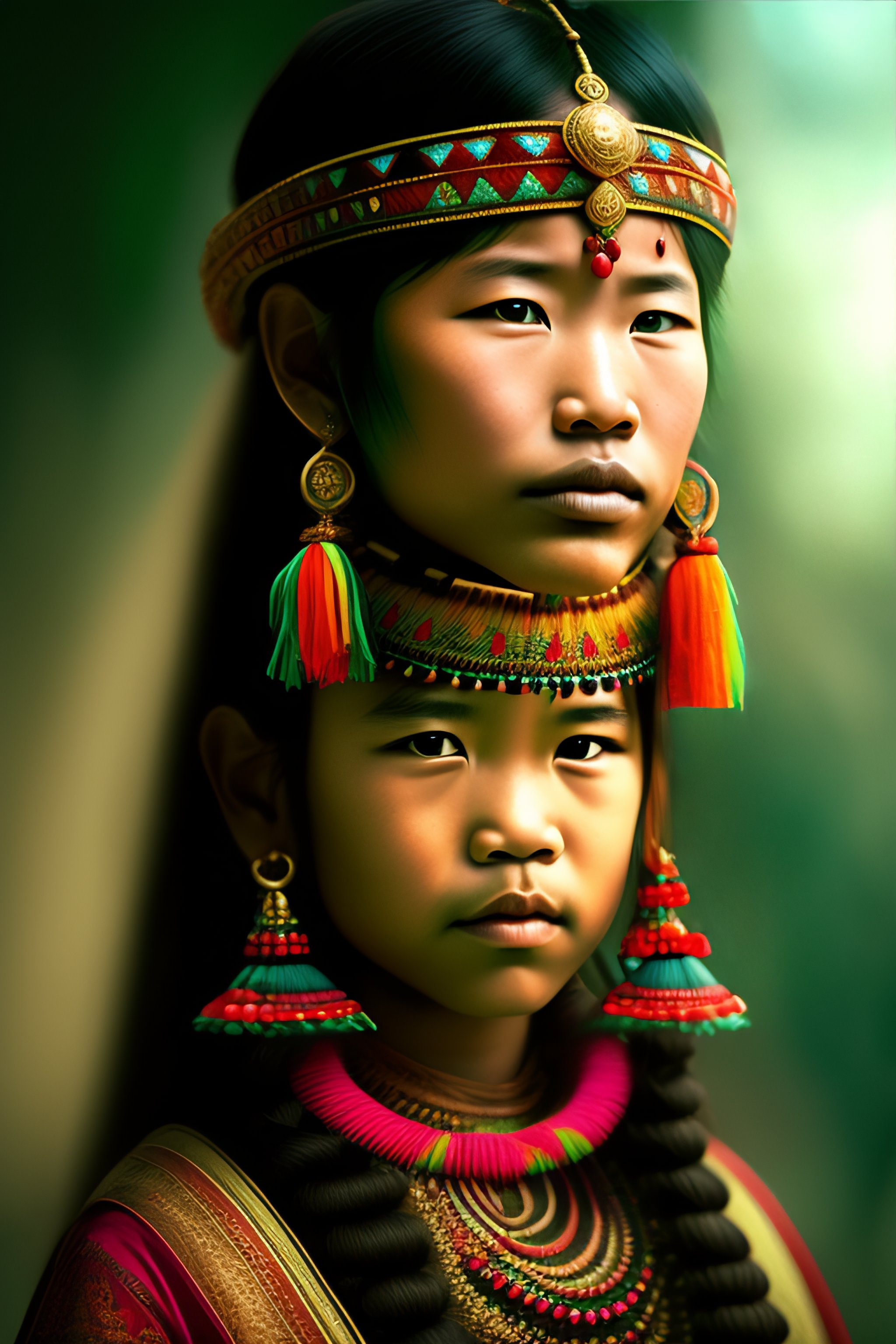 Lexica - The girl from the bone tribe