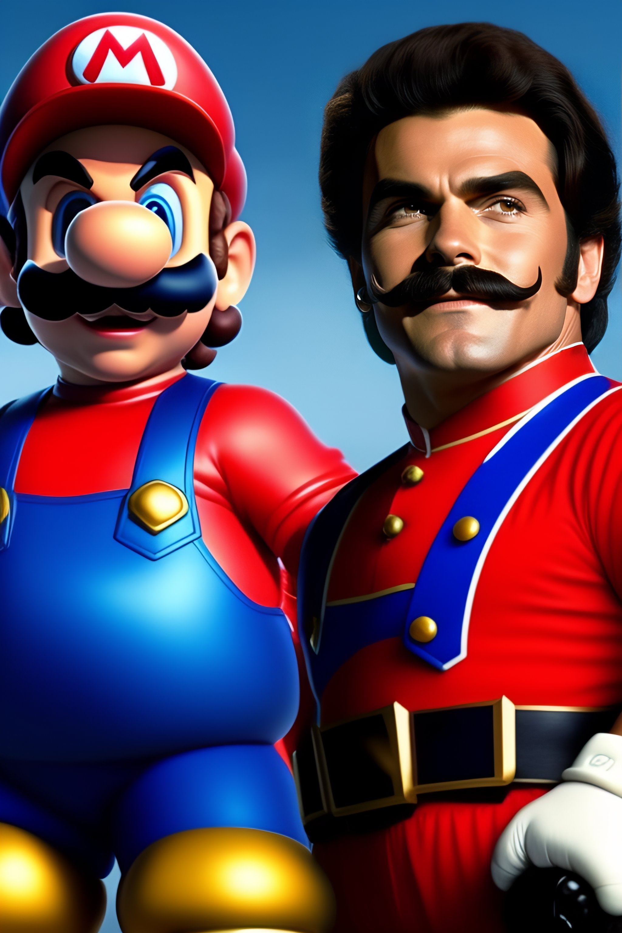 Lexica - Chris prat as live action Mario in Super mario bros movie