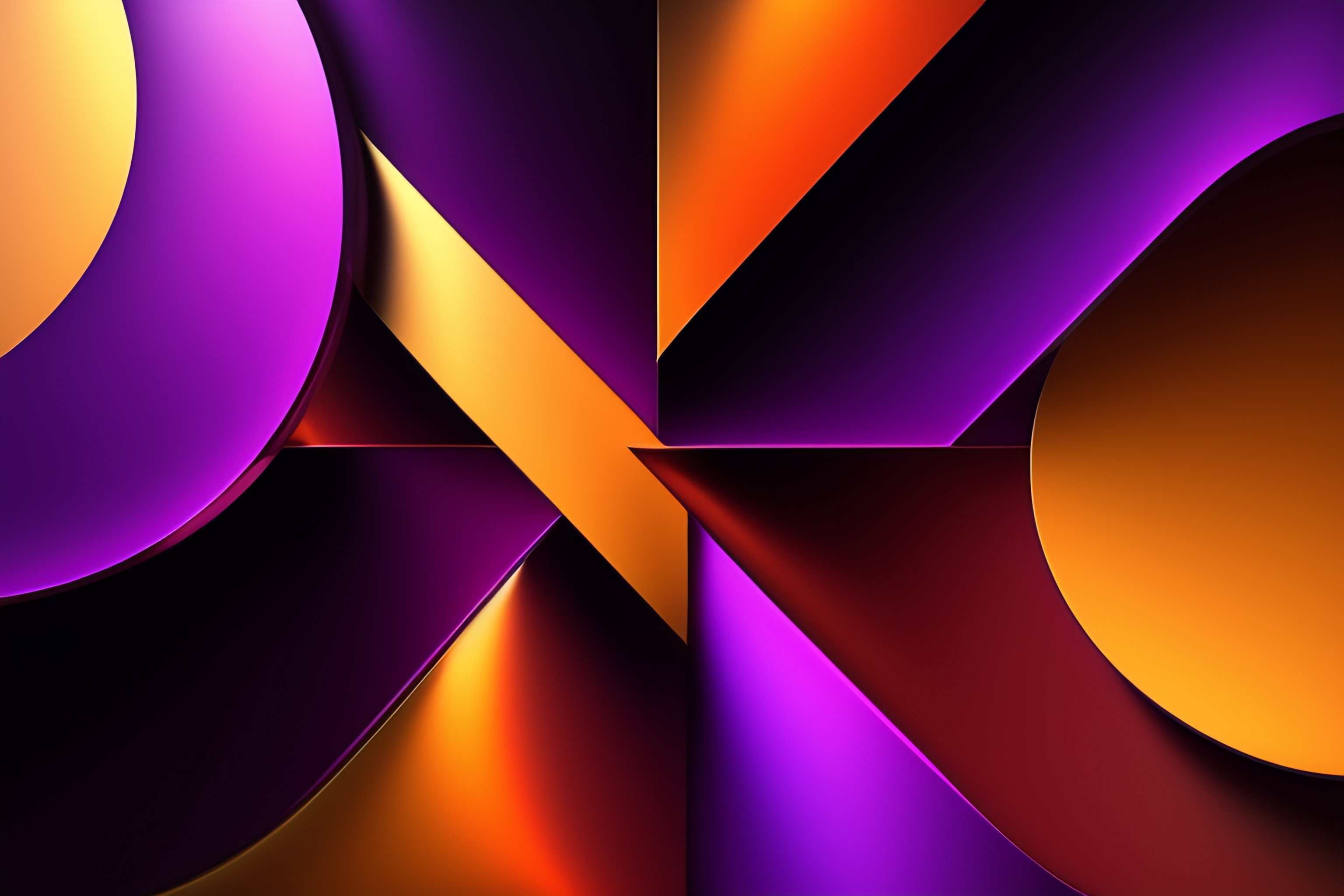 Lexica - 7D Abstract black purple design