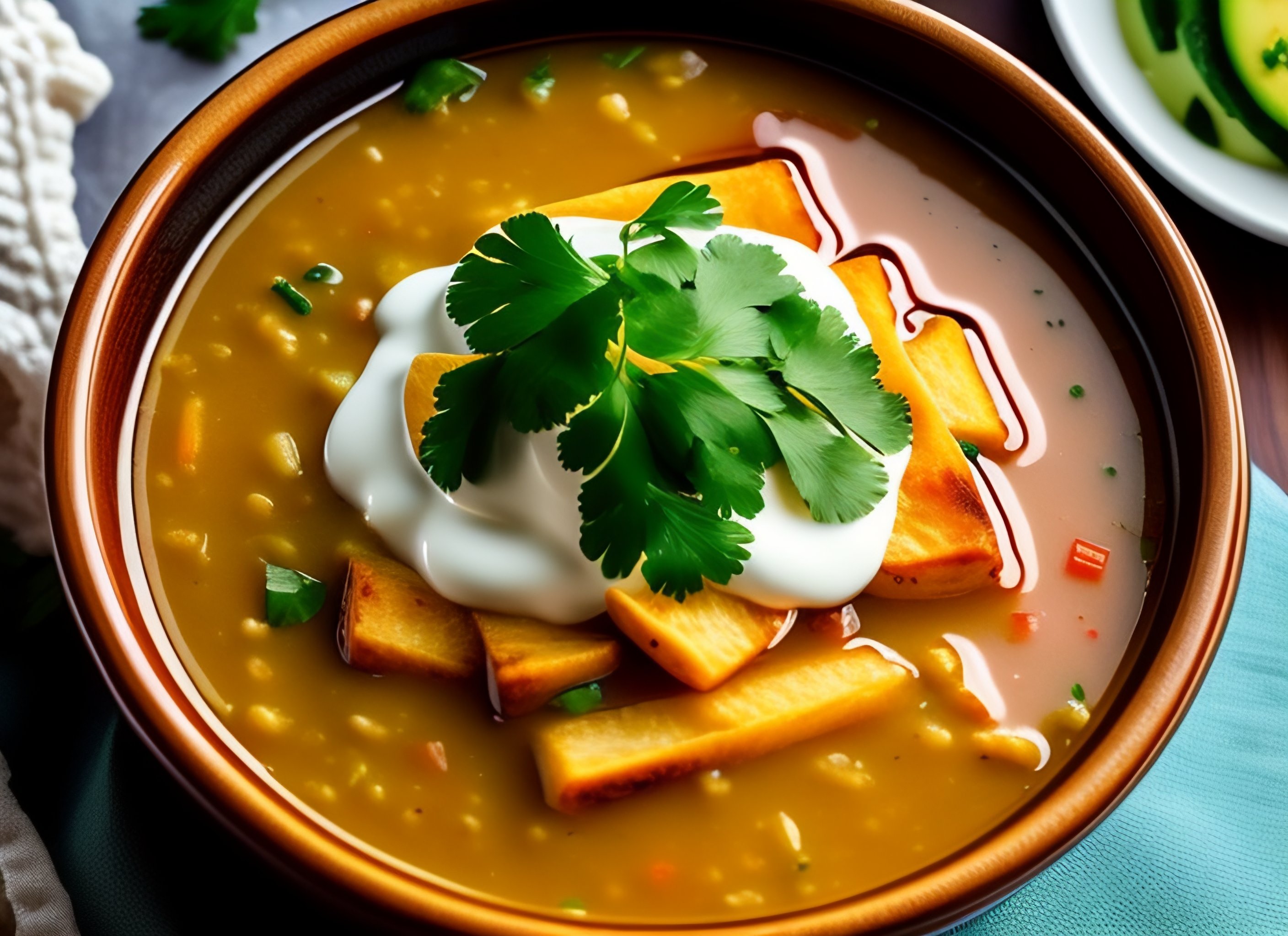 Lexica - Sopa tradicional mexicana. La sopa es elaborada con caldo de ...