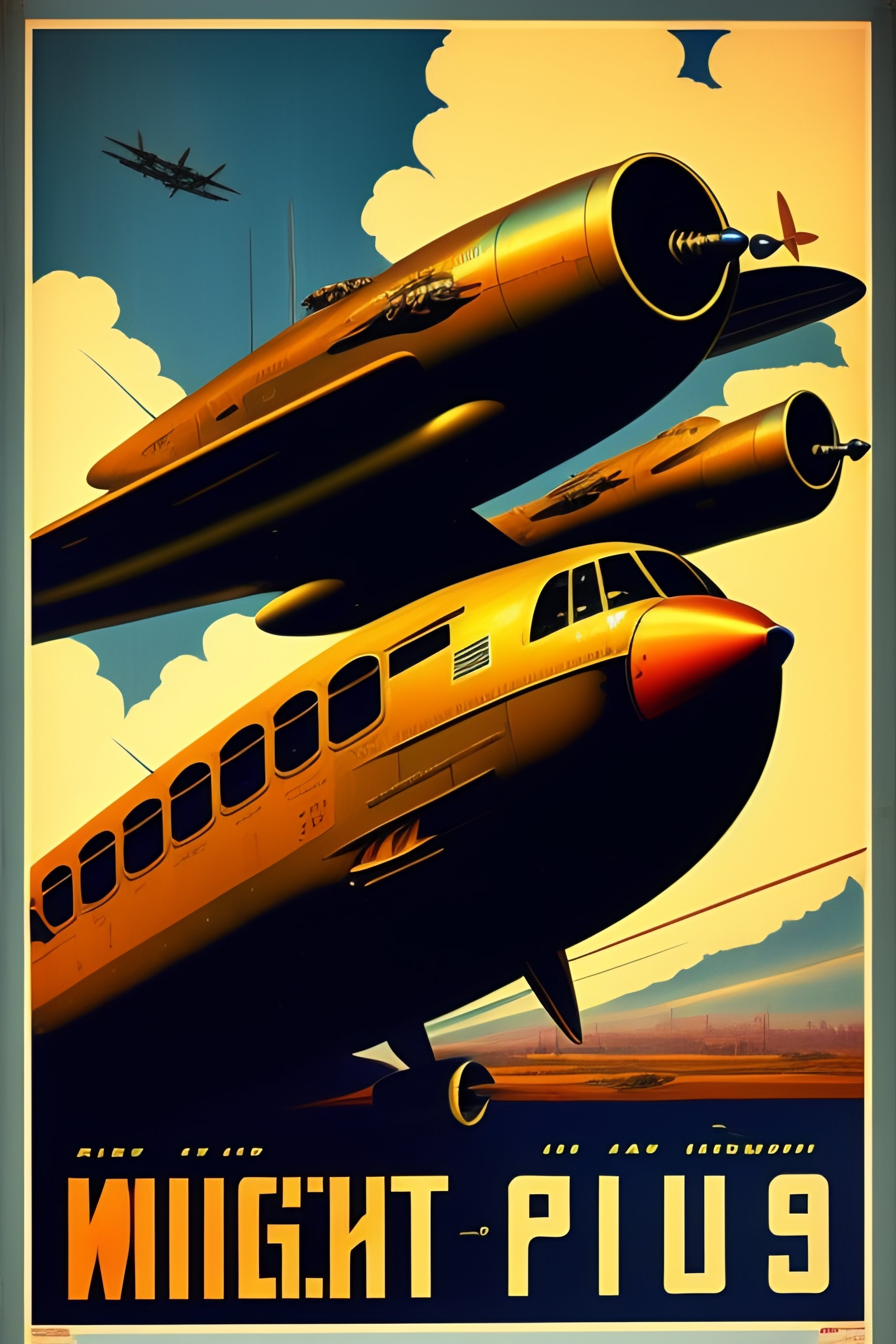 Lexica - Vintage Poster Medium Shot 1820, futuristic cyberpunk ...
