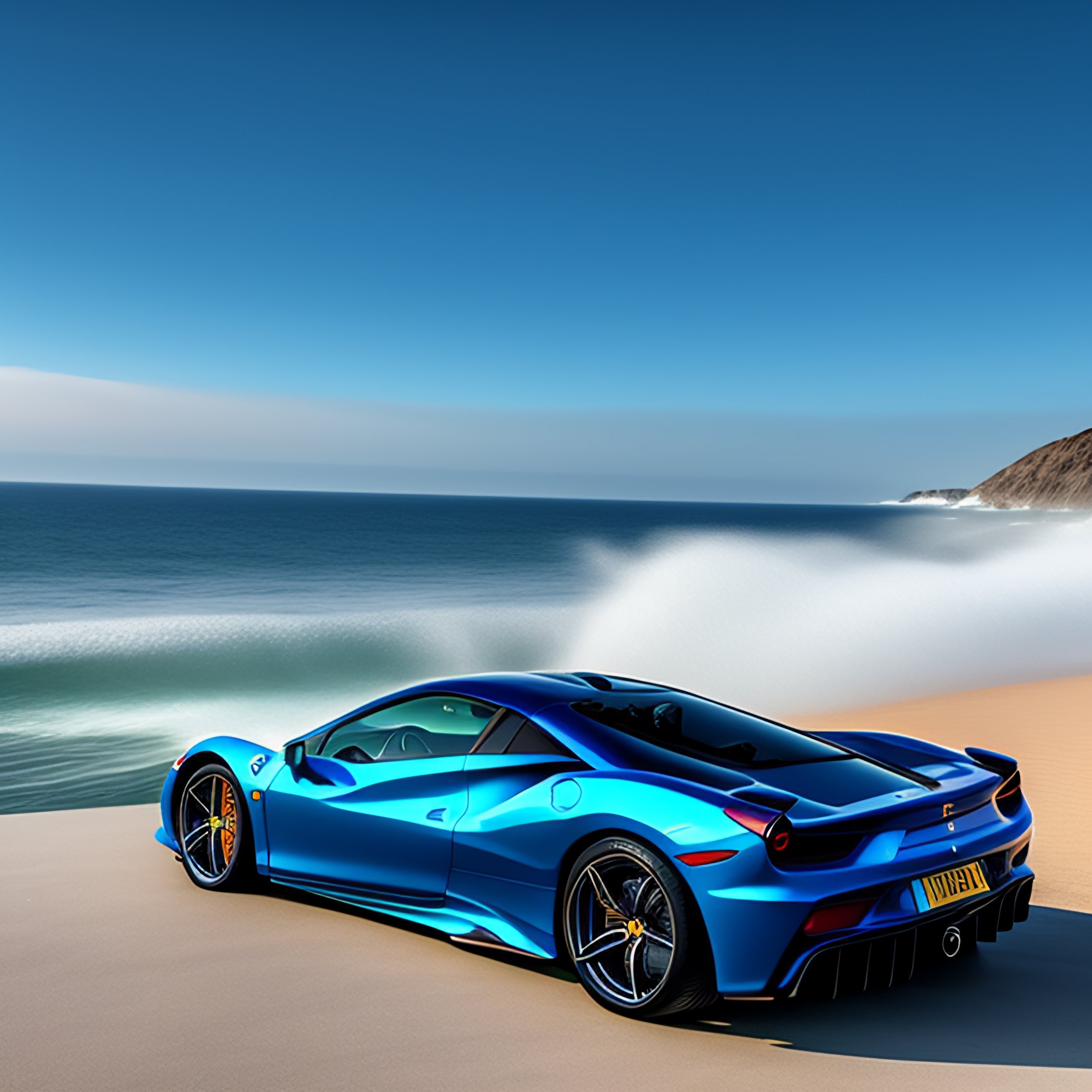 Blue Ferrari Wallpapers