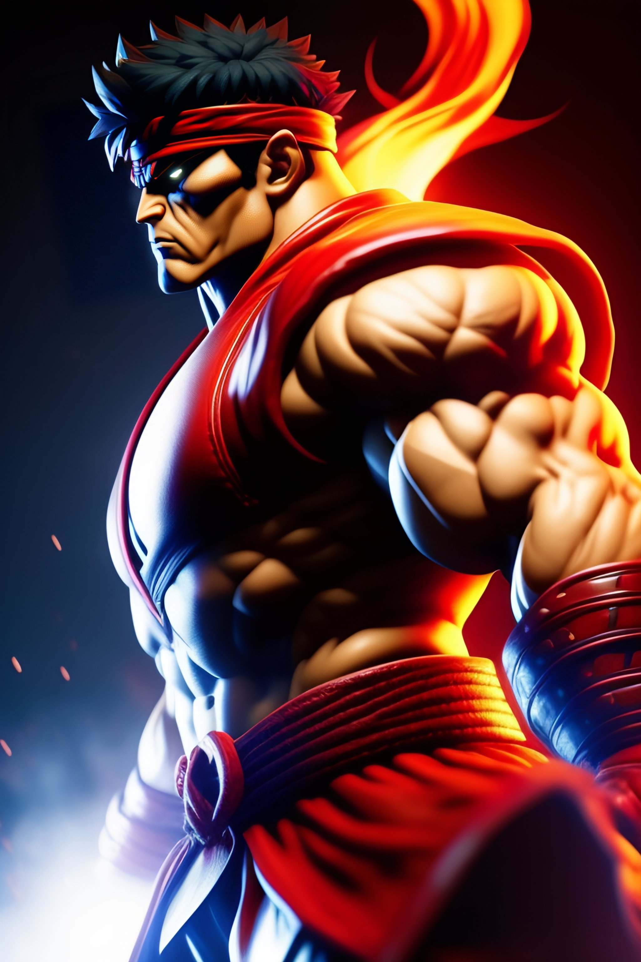 Street Fighter Wallpaper Evil Ryu