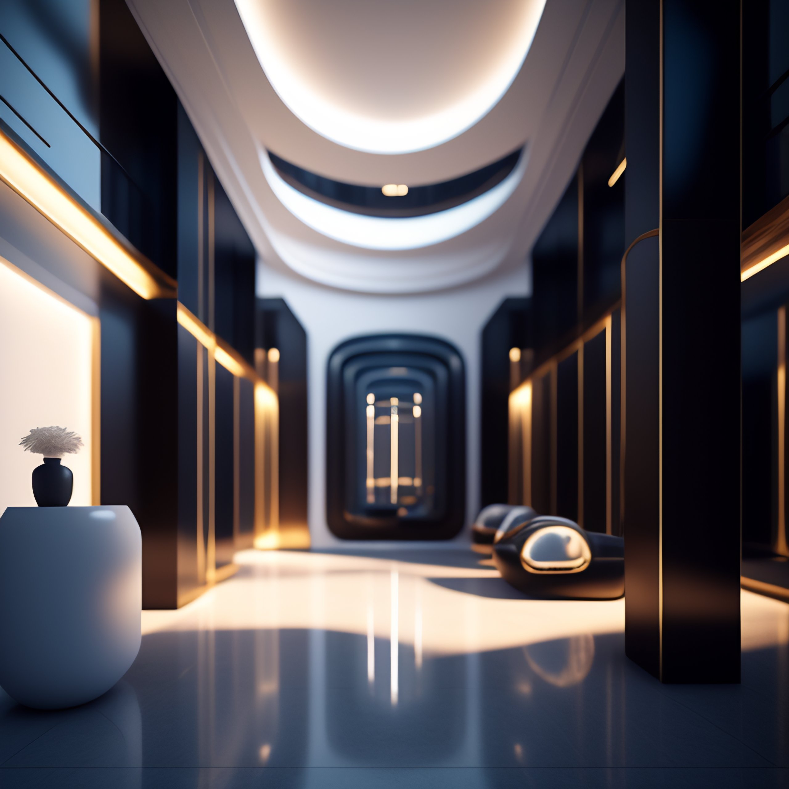 Lexica - Minimal space lobby, high details, minimalism, hyperrealism ...