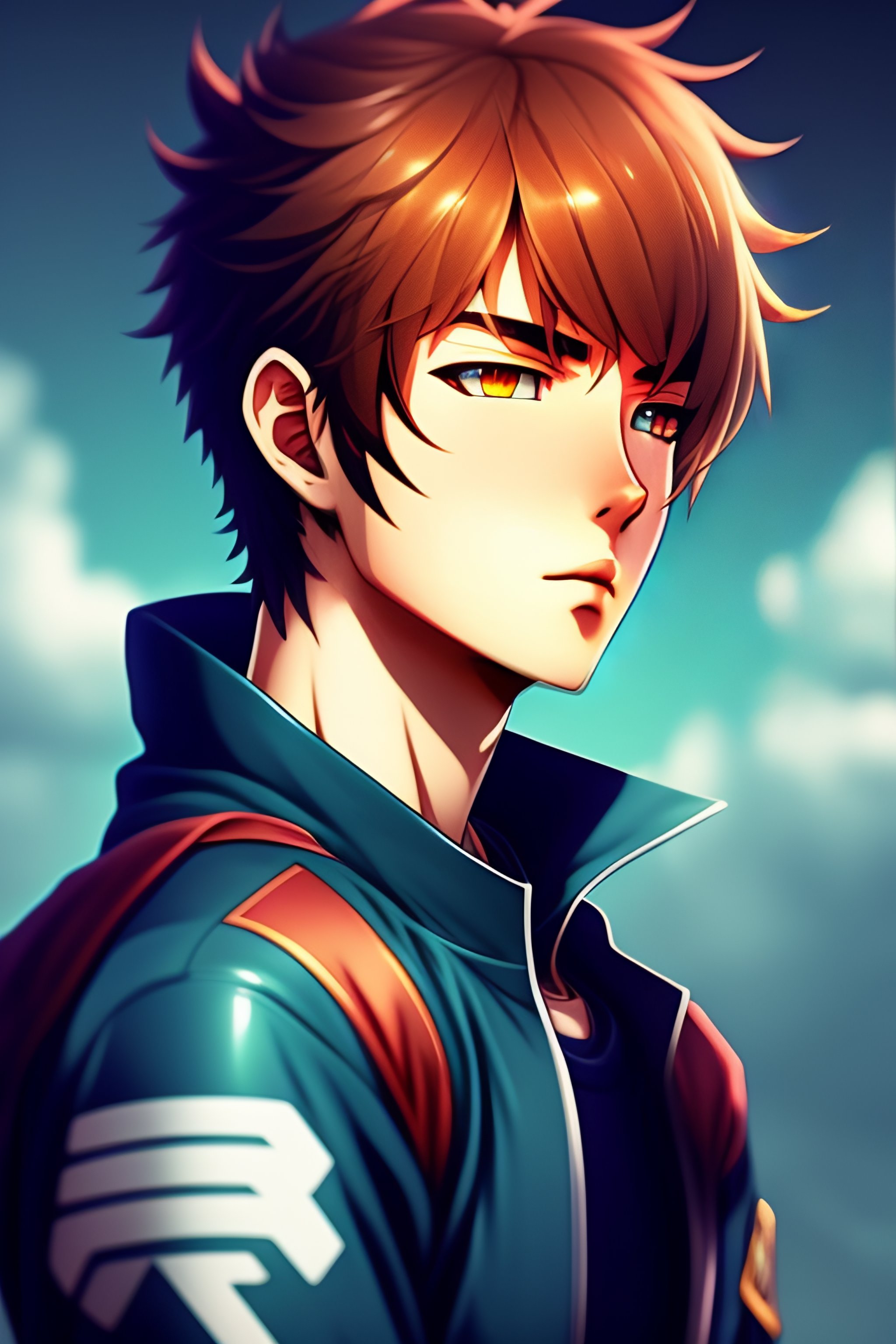 Lexica - Simple design. Portrait of a boy, anime poster, anime ...