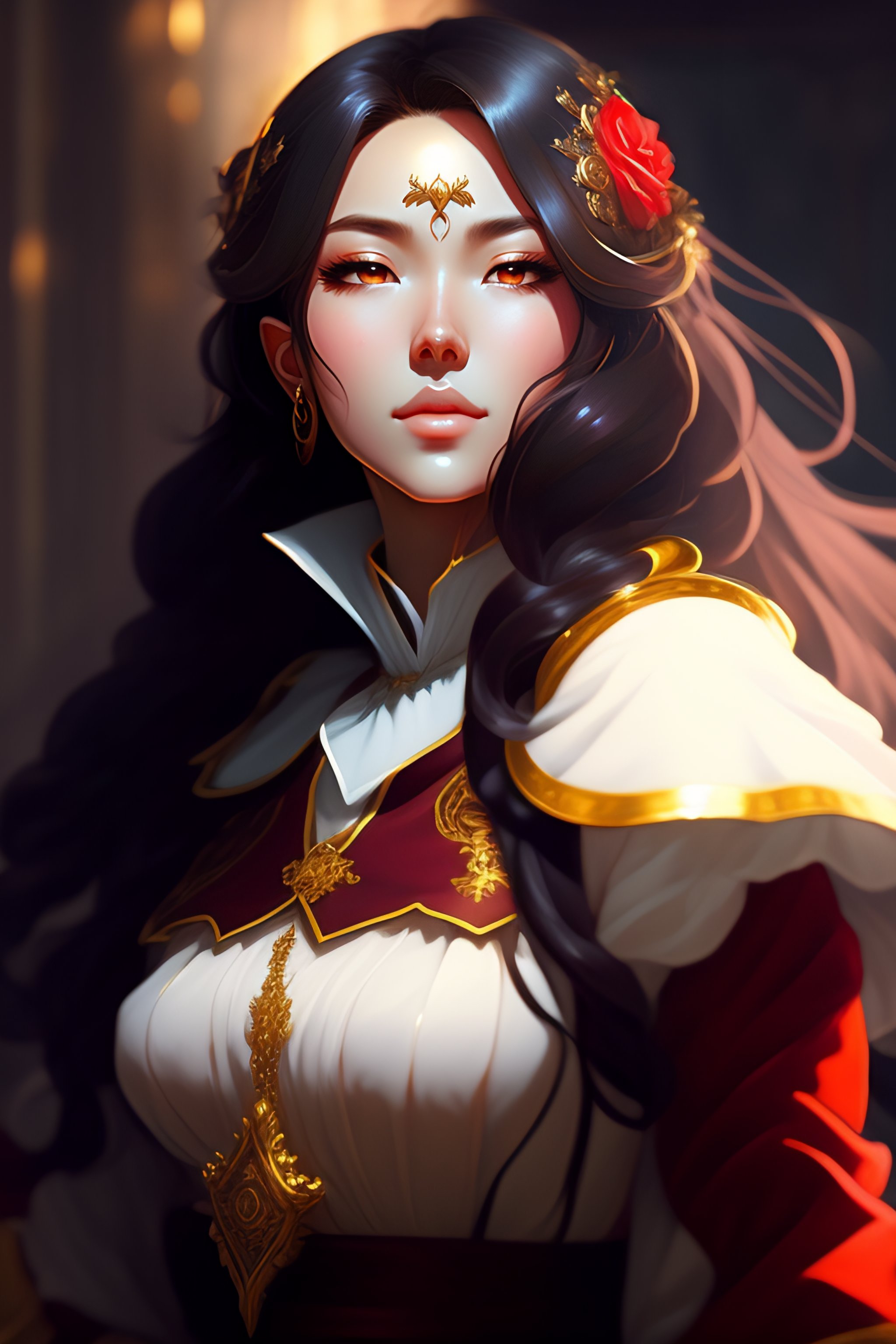 Lexica - Baroque oil painting anime key visual full body portrait ...
