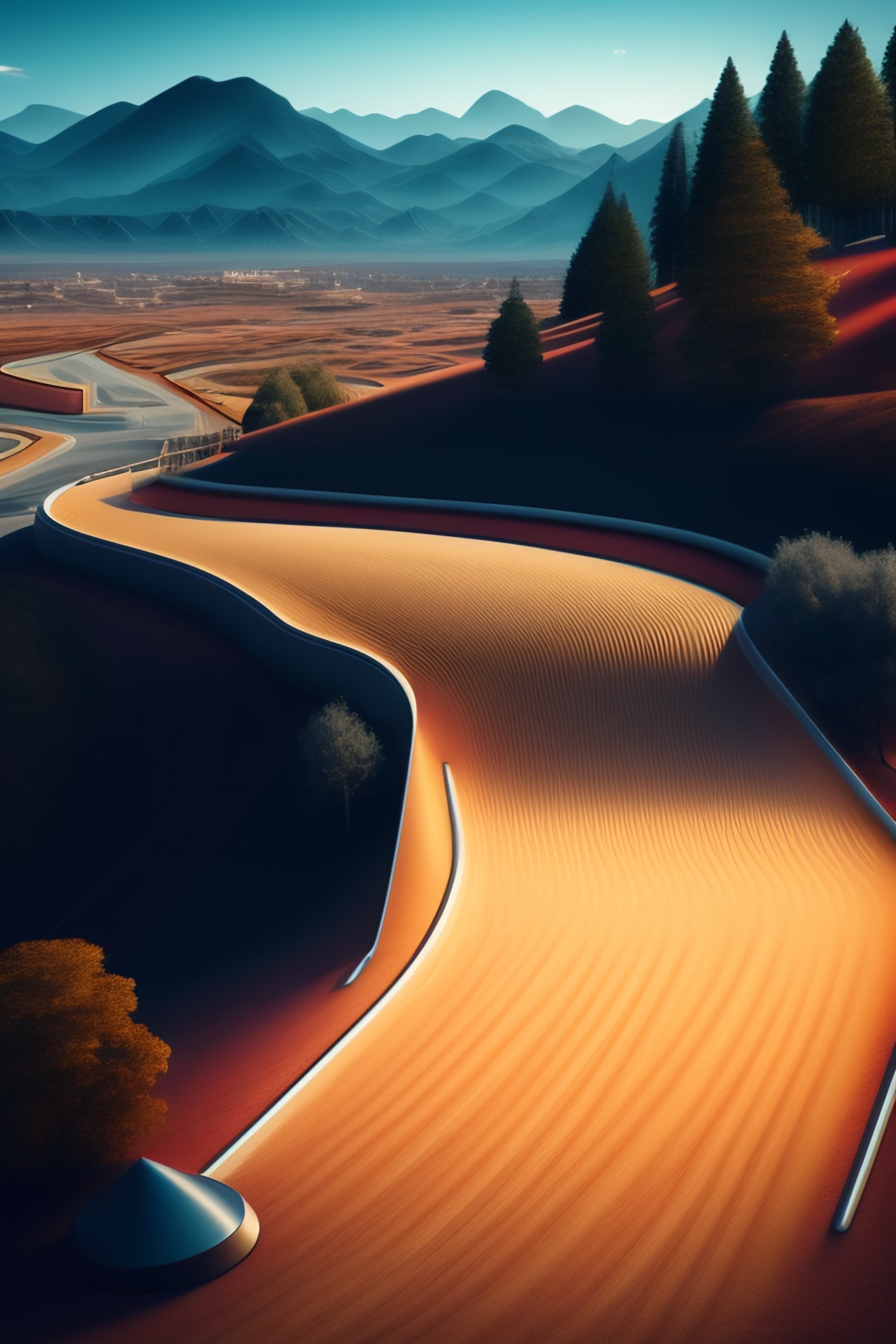 Lexica - Complete Racetrack with checkpoints