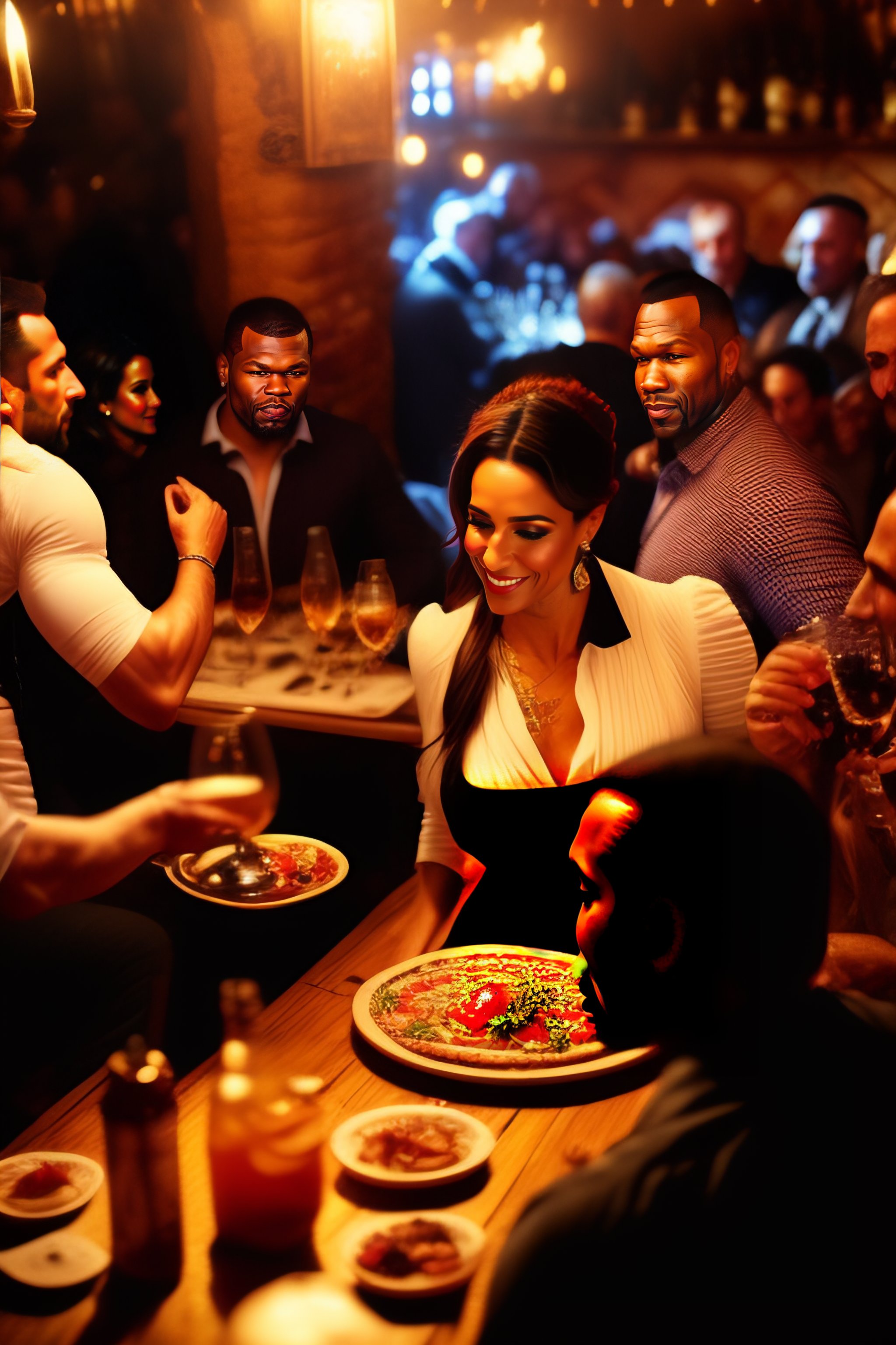 Lexica - 50 cent in a balkan type restaurant mehana, eating slanina and ...