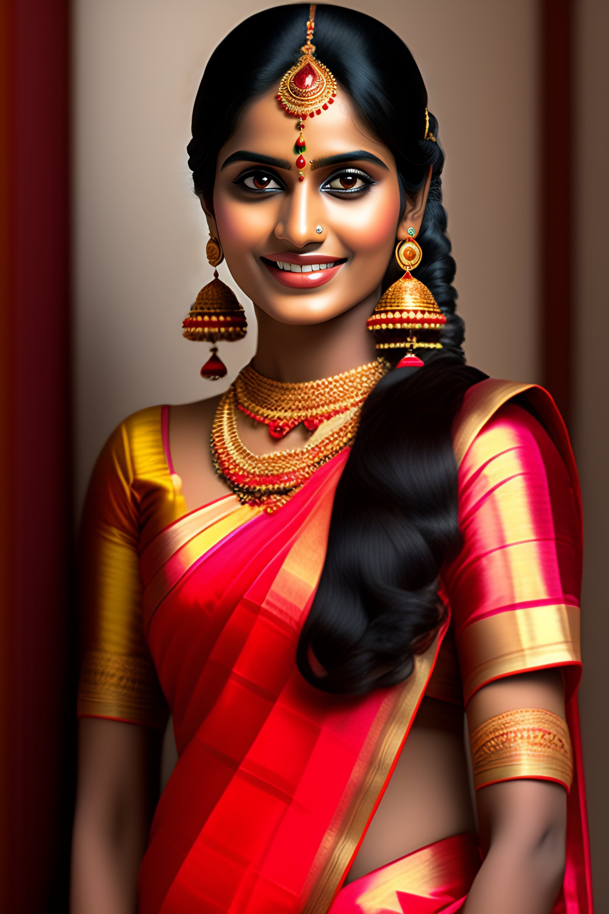 Lexica - Beautiful South Indian girl