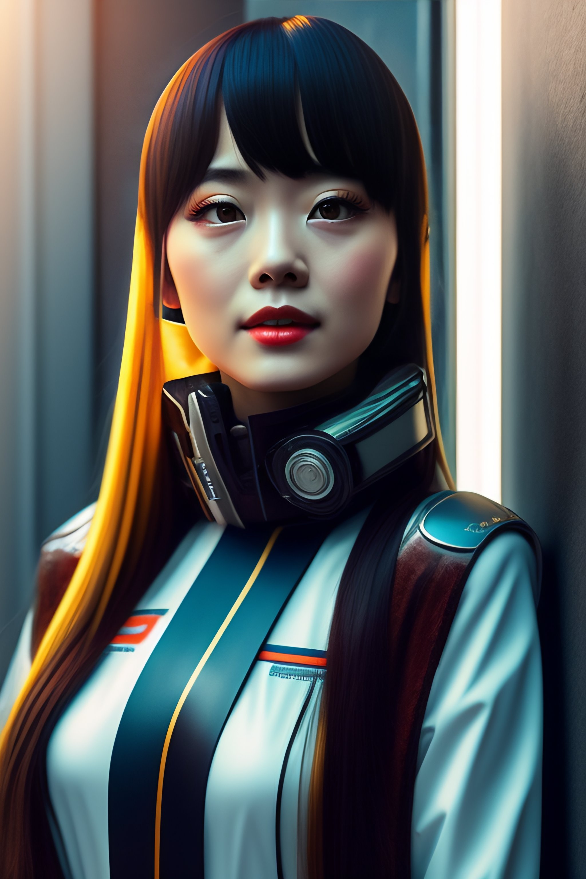 Lexica - Photoreal, cosplay, Cosplayer, cyber punk, Kanna Hashimoto ...