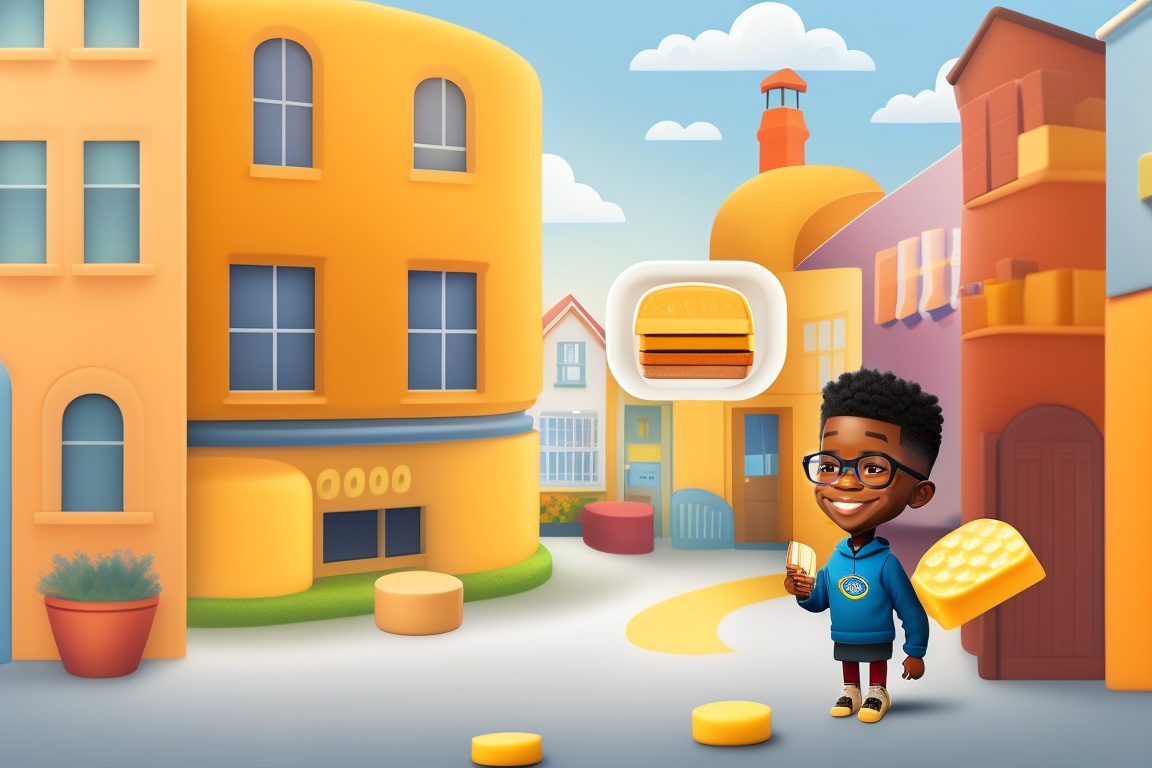 Lexica - Jimmy, a curious 10-year-old African-American boy with glasses ...