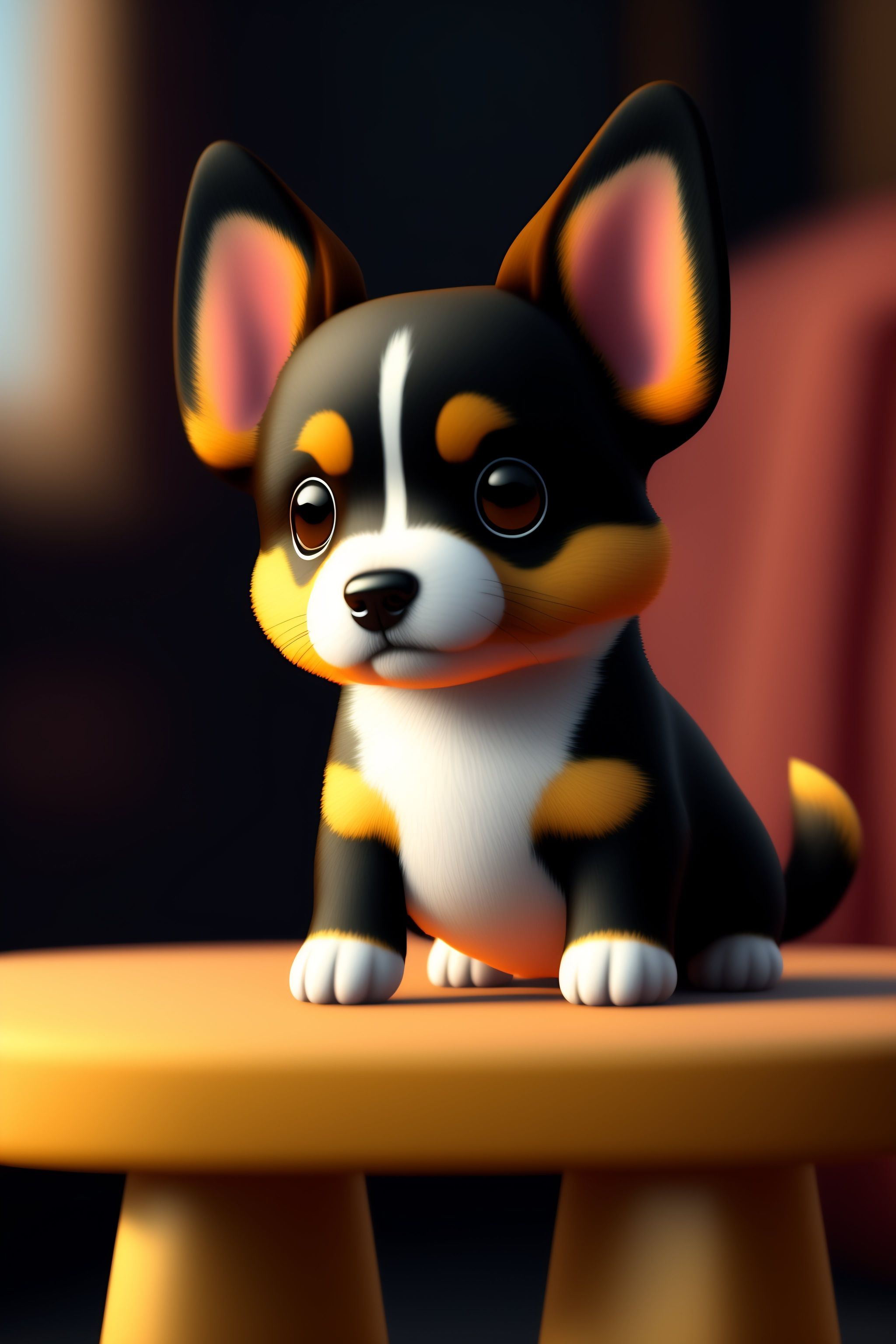 Cute Chibi Dog