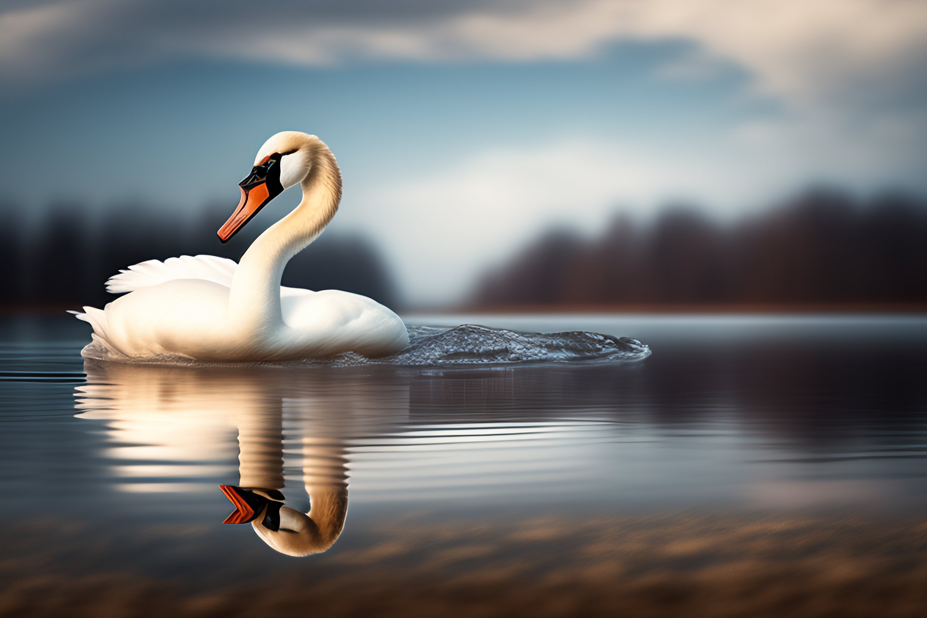 Lexica - A swan gets kicked in the face