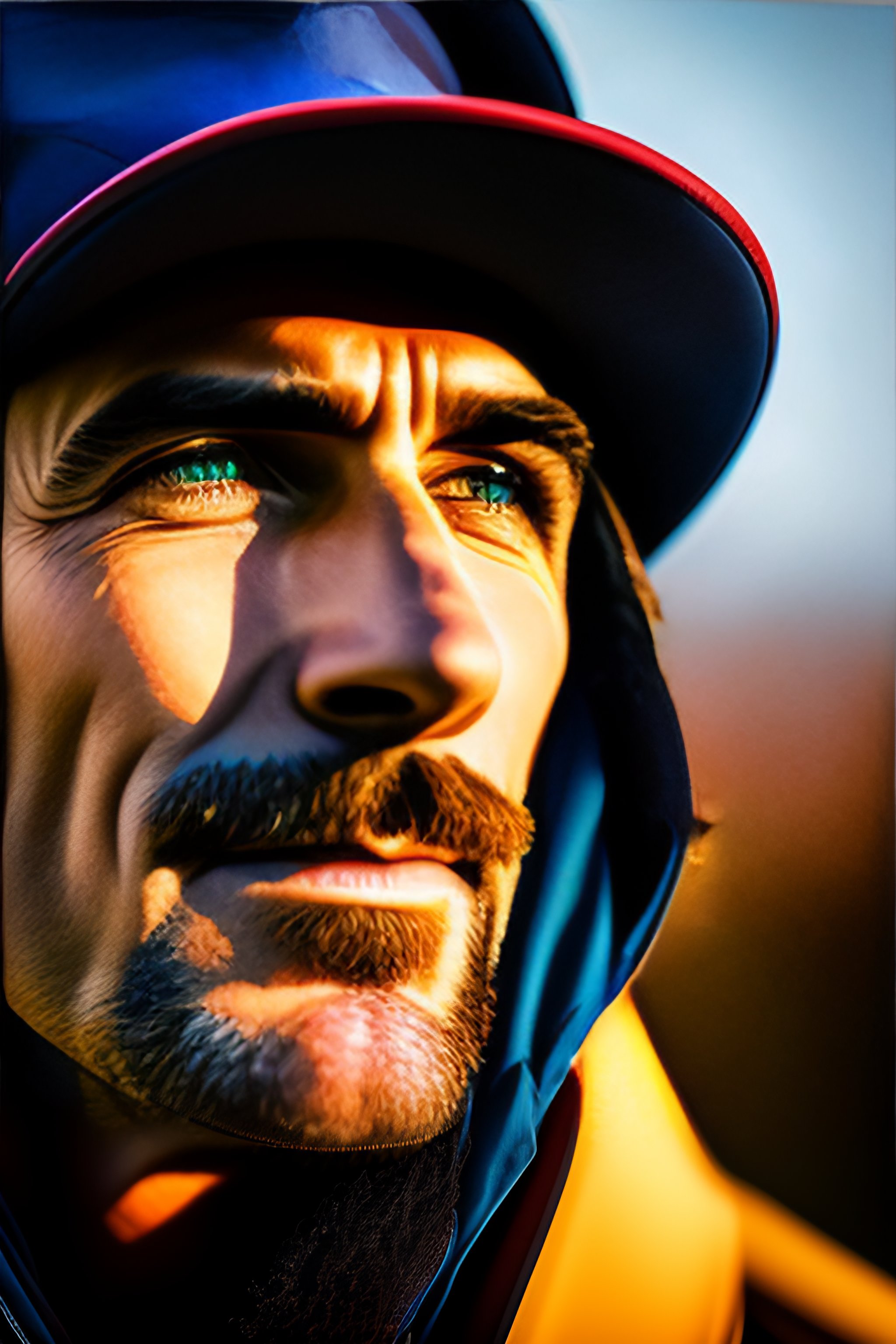 Lexica - Portrait of Mario Pacitti, panasonic gh6, close up