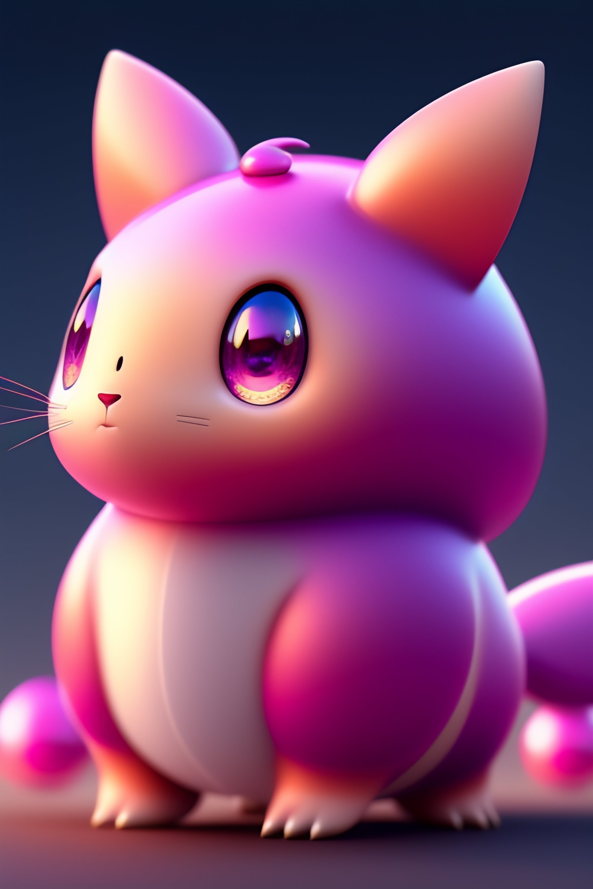 Lexica - A cute psychic type pokemon:: by beeple and James Gilleard and ...