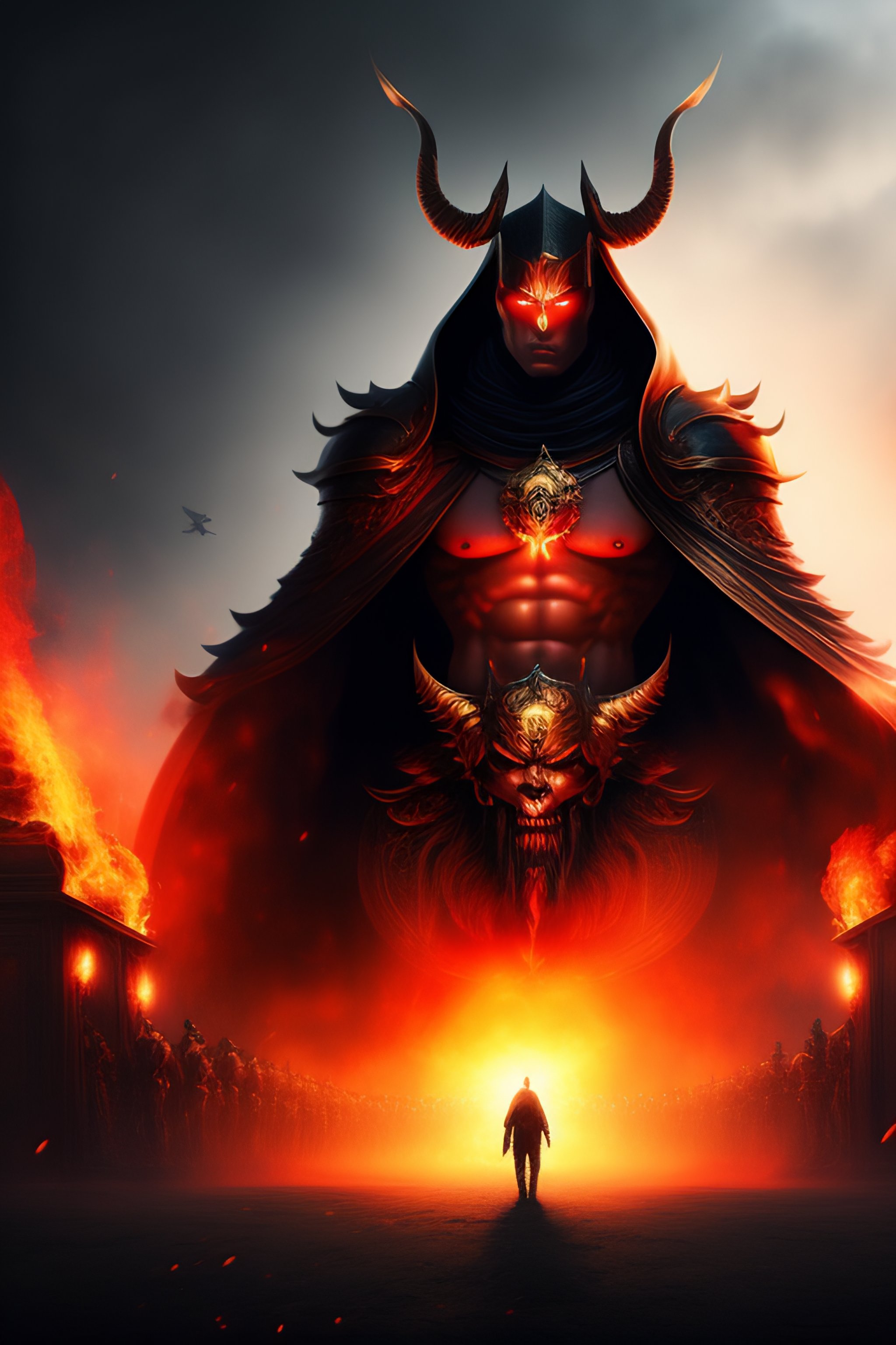 Lexica - One man fighting all the demons in hell