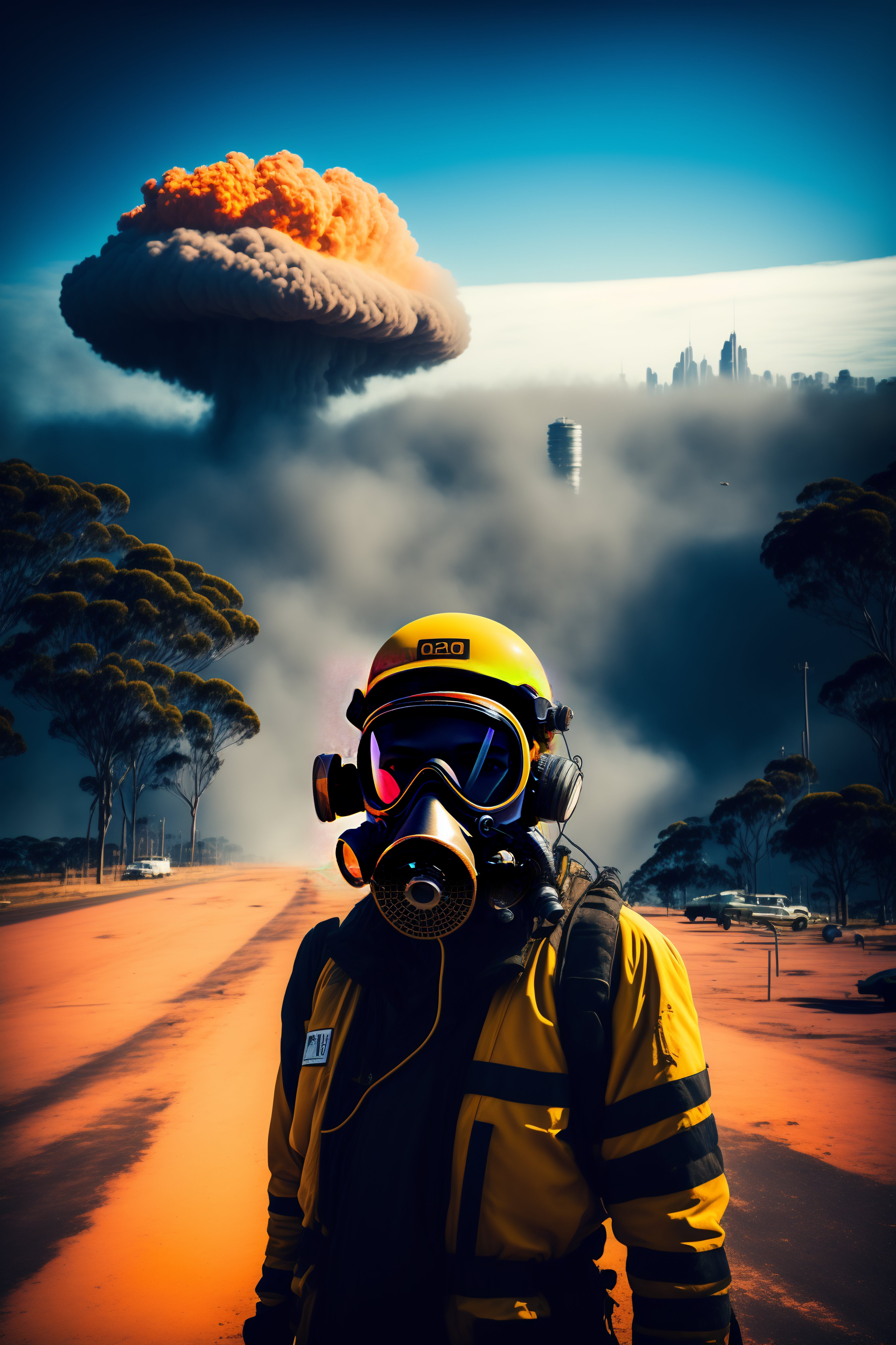 Lexica - Sydney Australia, post apocalyptic, nuclear mushroom cloud in ...