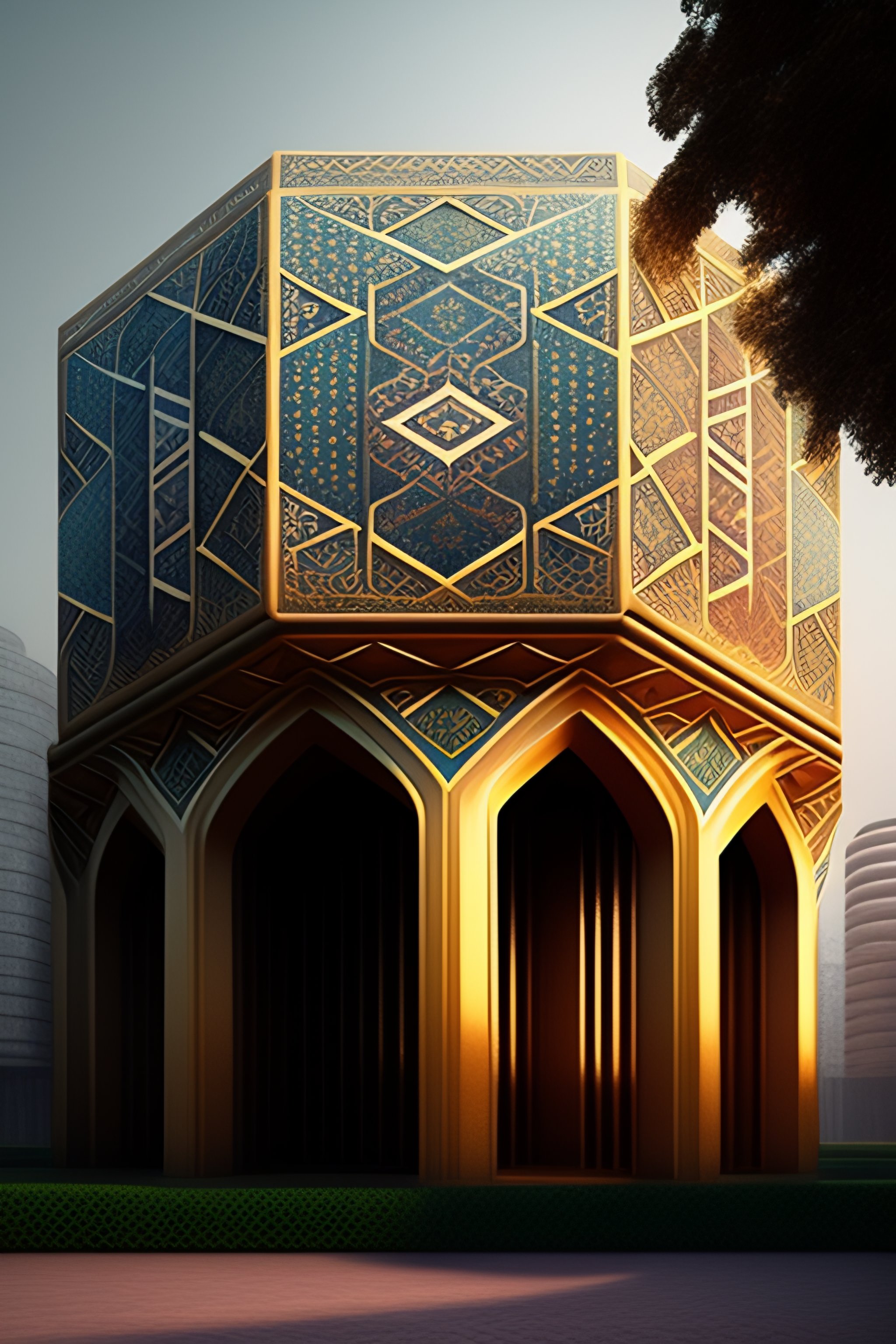 Lexica - Cube mosque