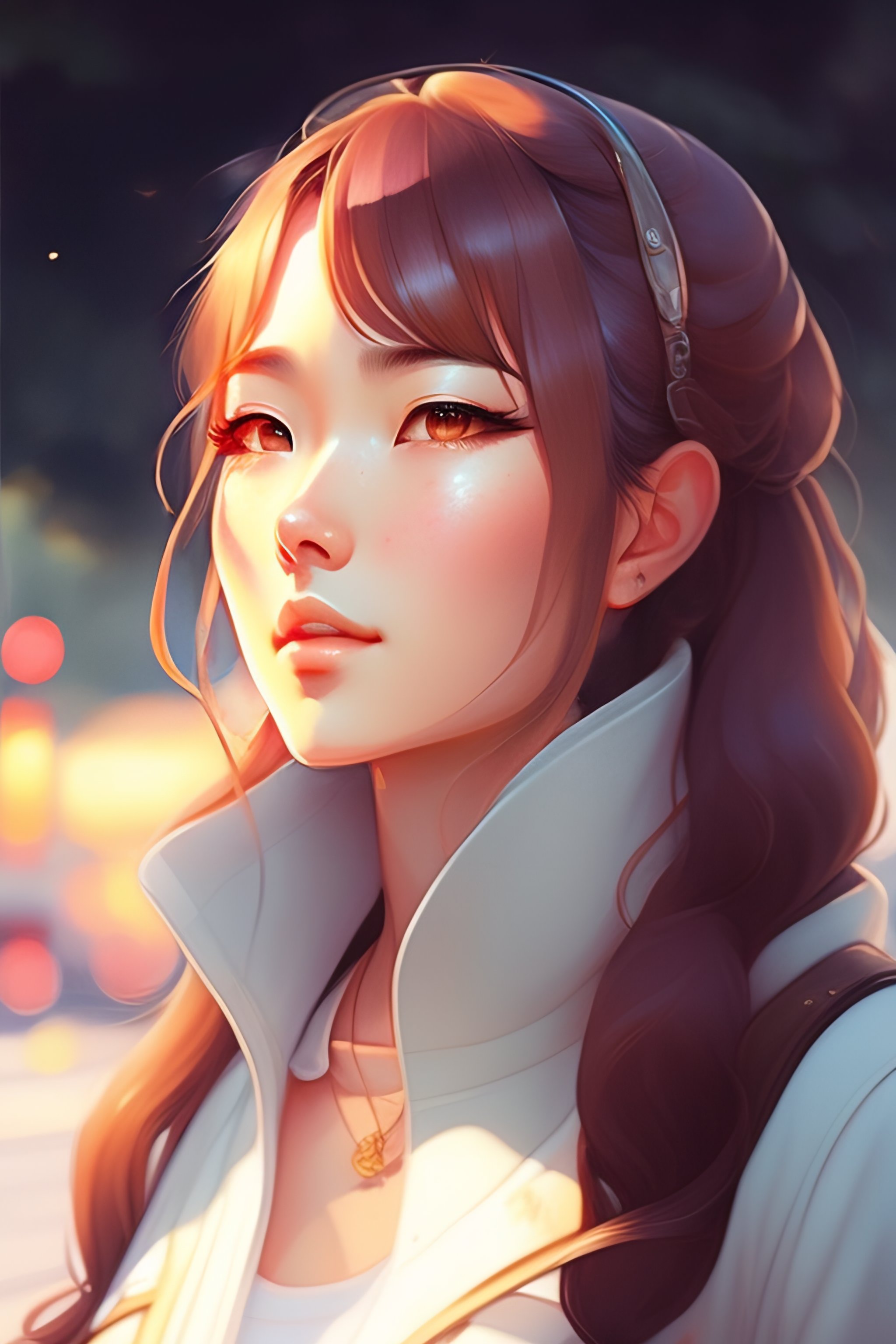 Lexica - Portrait sidewalk studio ghibli studio key hideaki anno ...