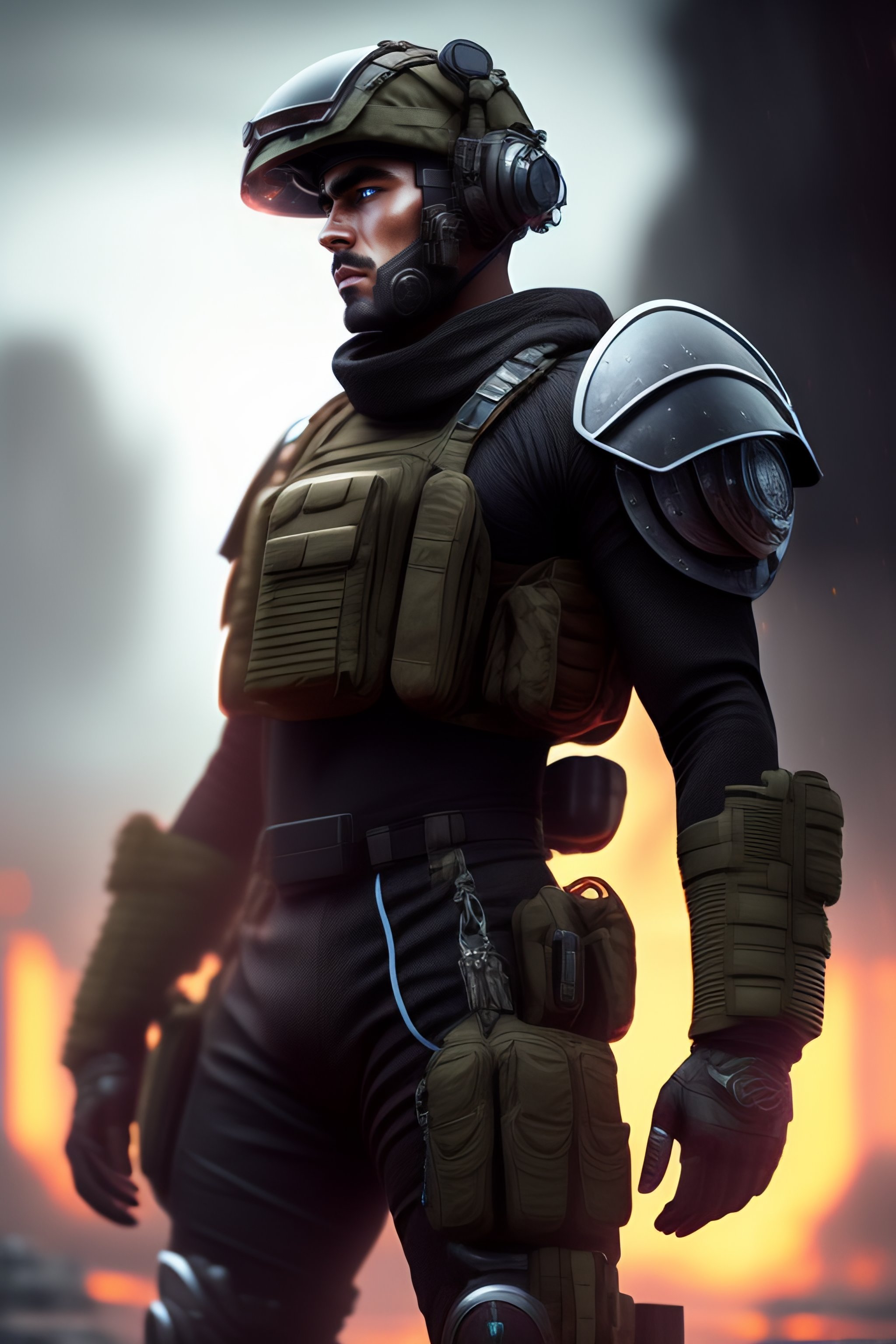 Lexica - Cybernetic soldier,sci-fi soldier, military technology ...