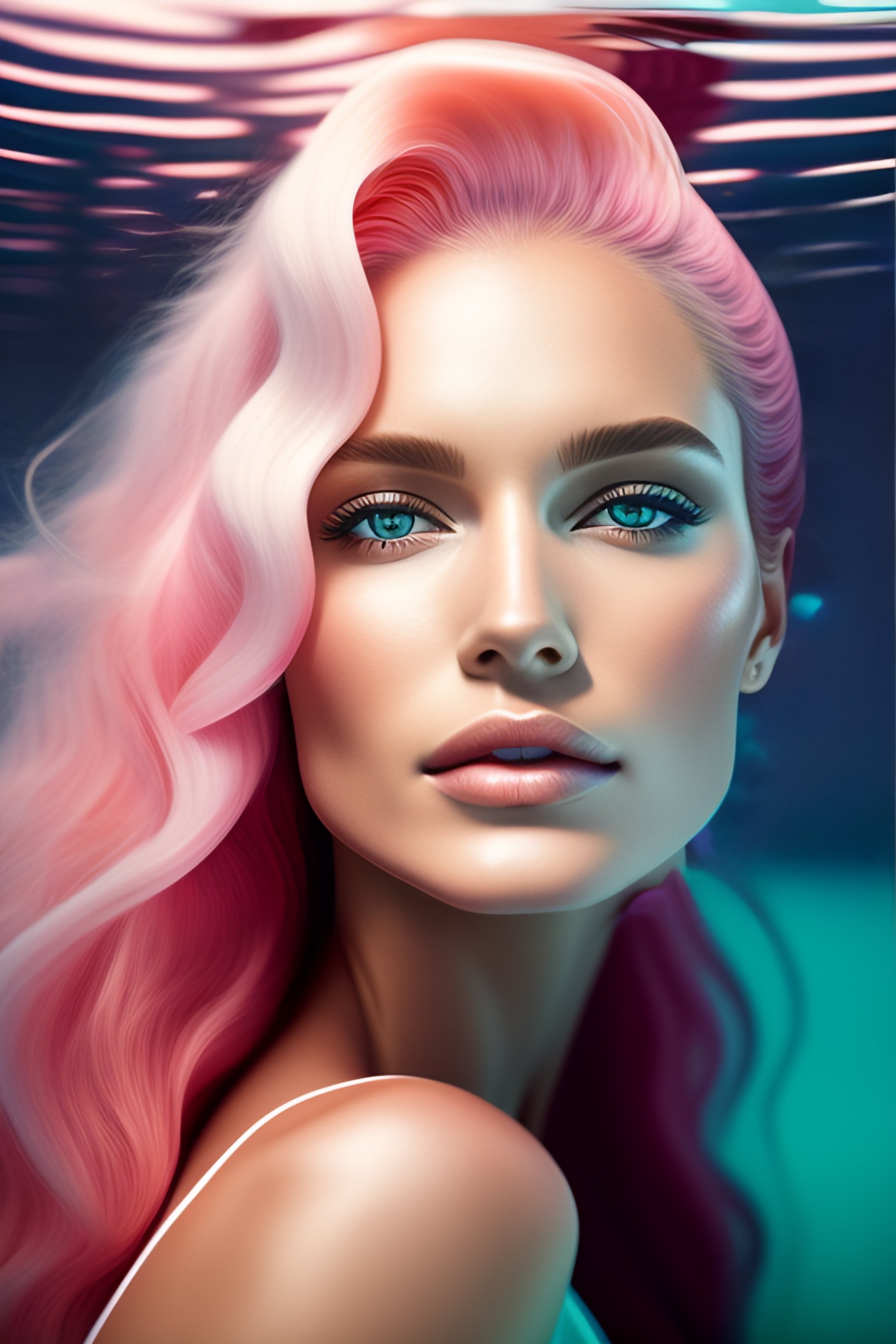 Lexica - Hyperrealism, full length photograph of a woman, beautiful ...