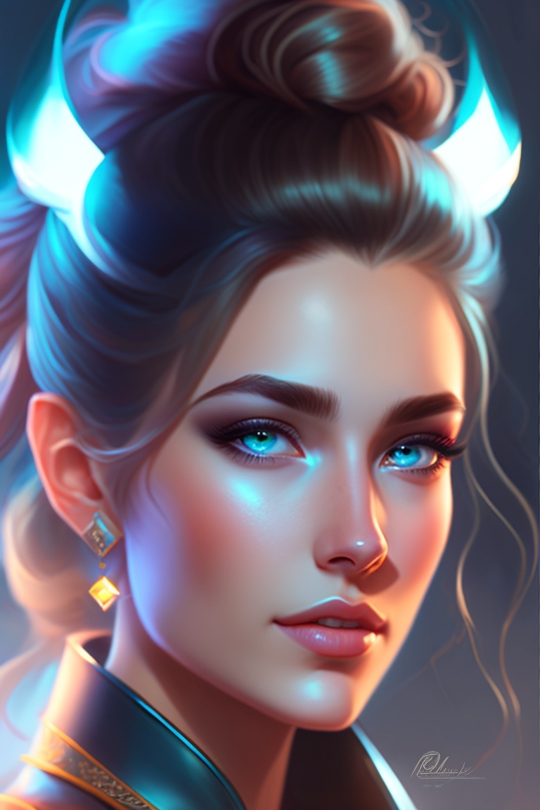 Lexica - Portrait, iceglow, highly detailed, digital painting ...