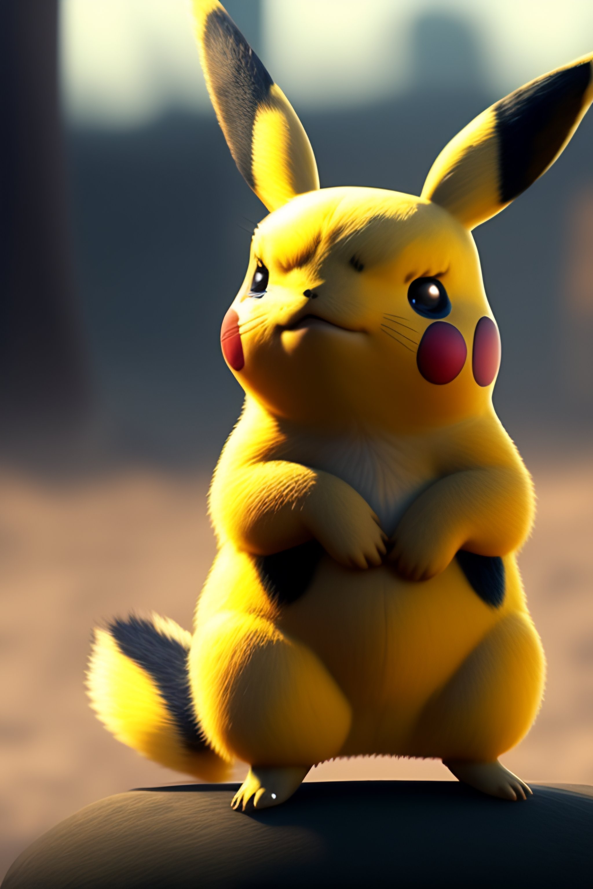 Lexica - Pikachu in the movie Casablanca