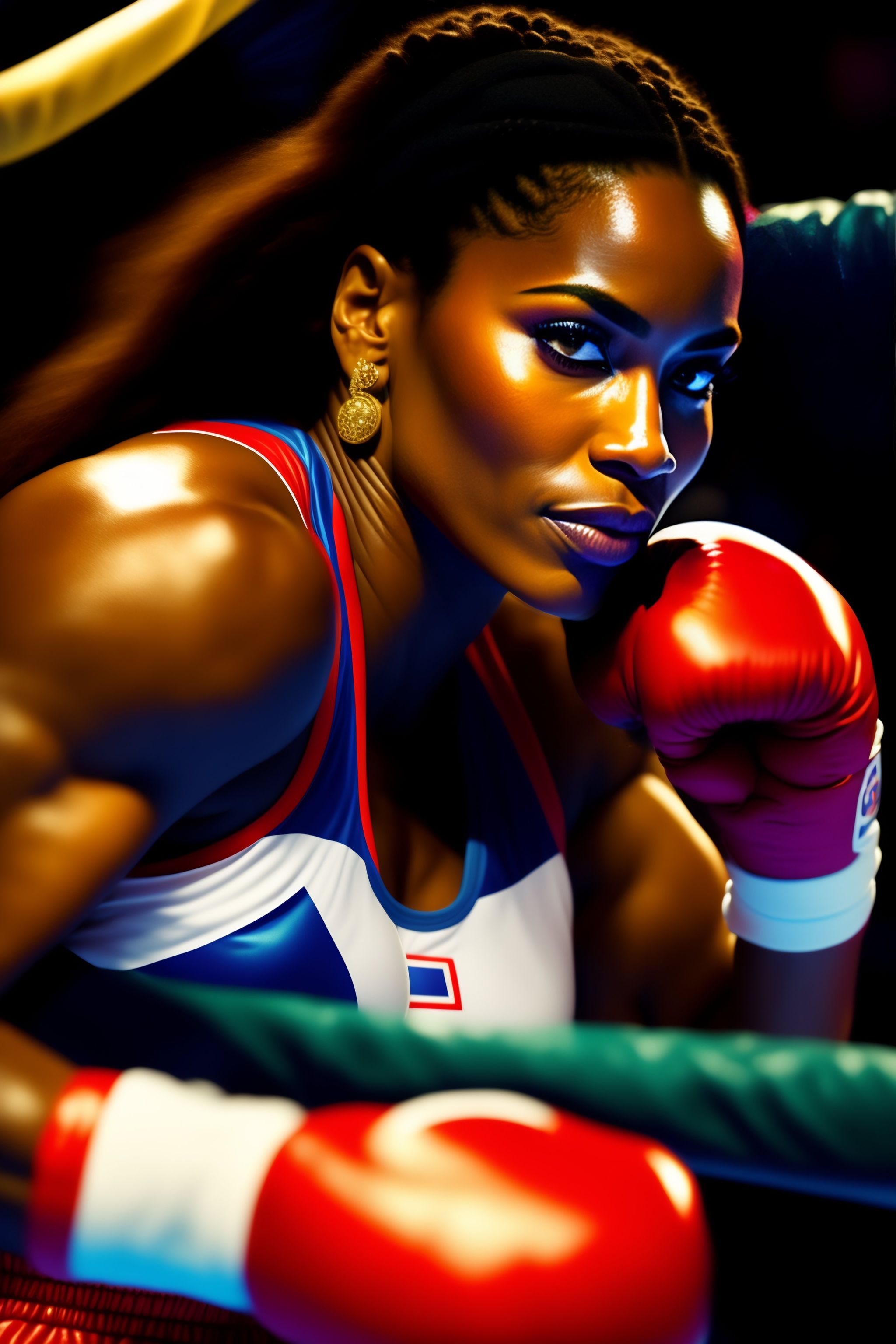Lexica - Cuban boxing woman