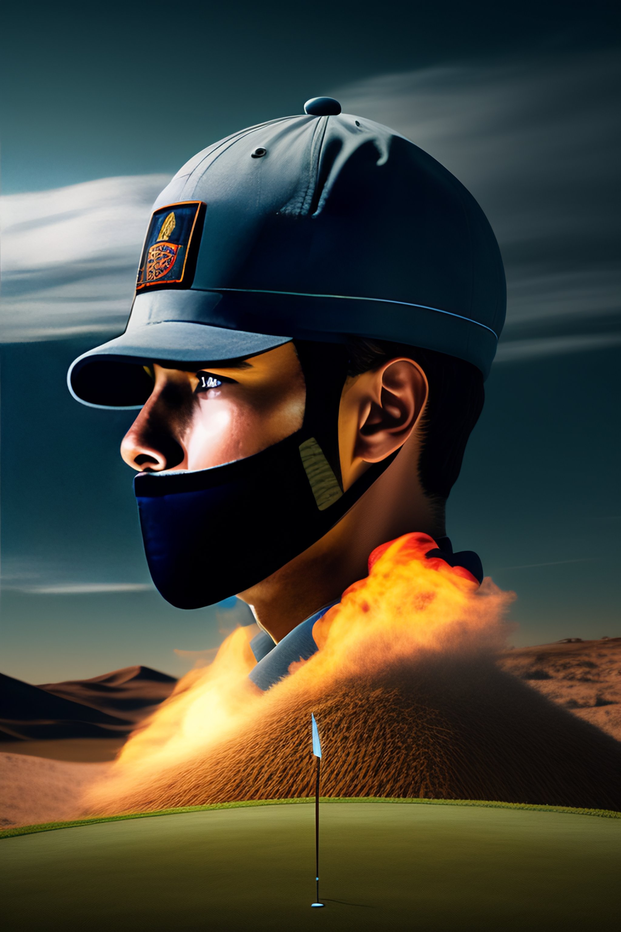 Lexica - Golf hat design post apocalyptic