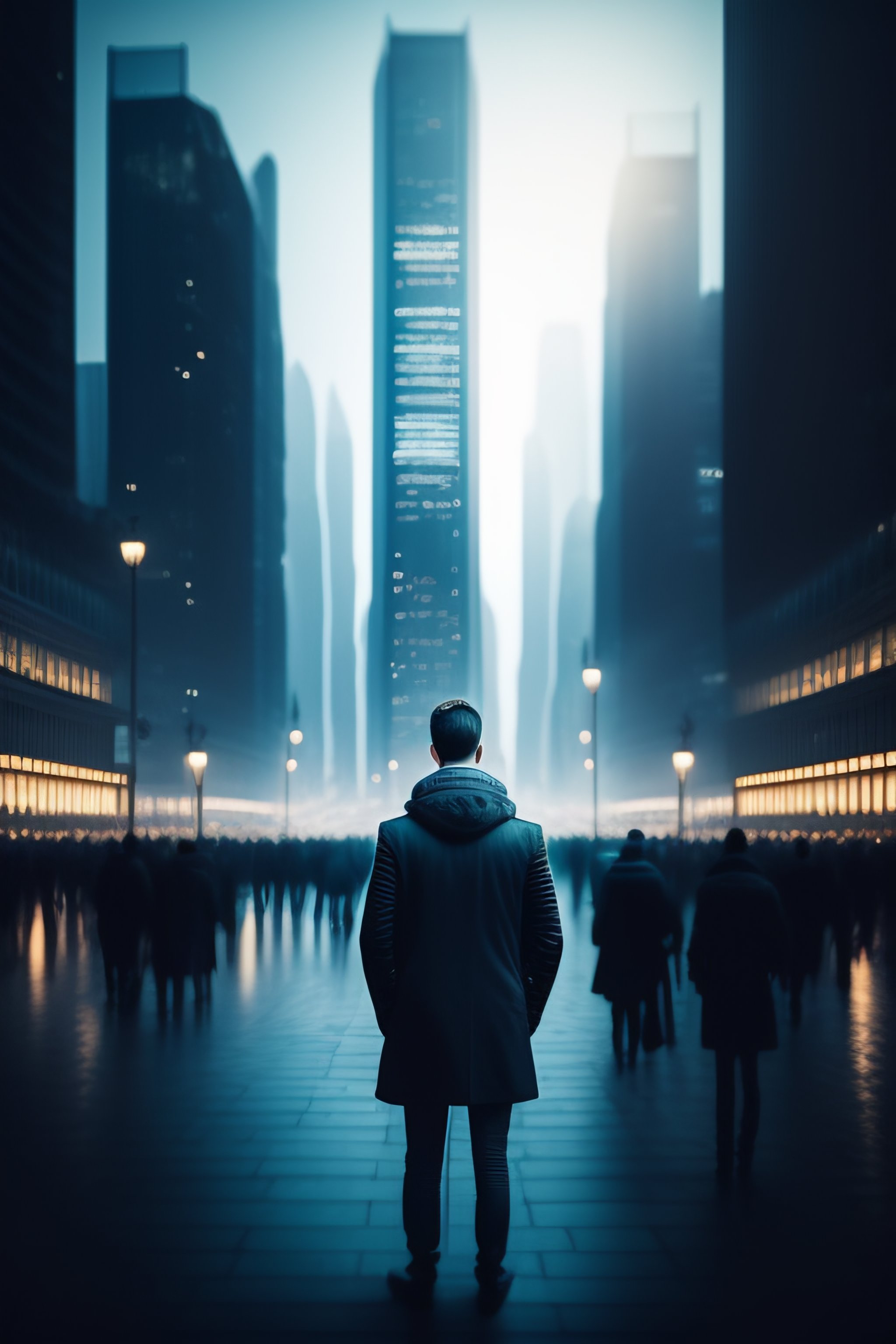 Lexica - Lonely young white man with piece of paper with text in hand ...