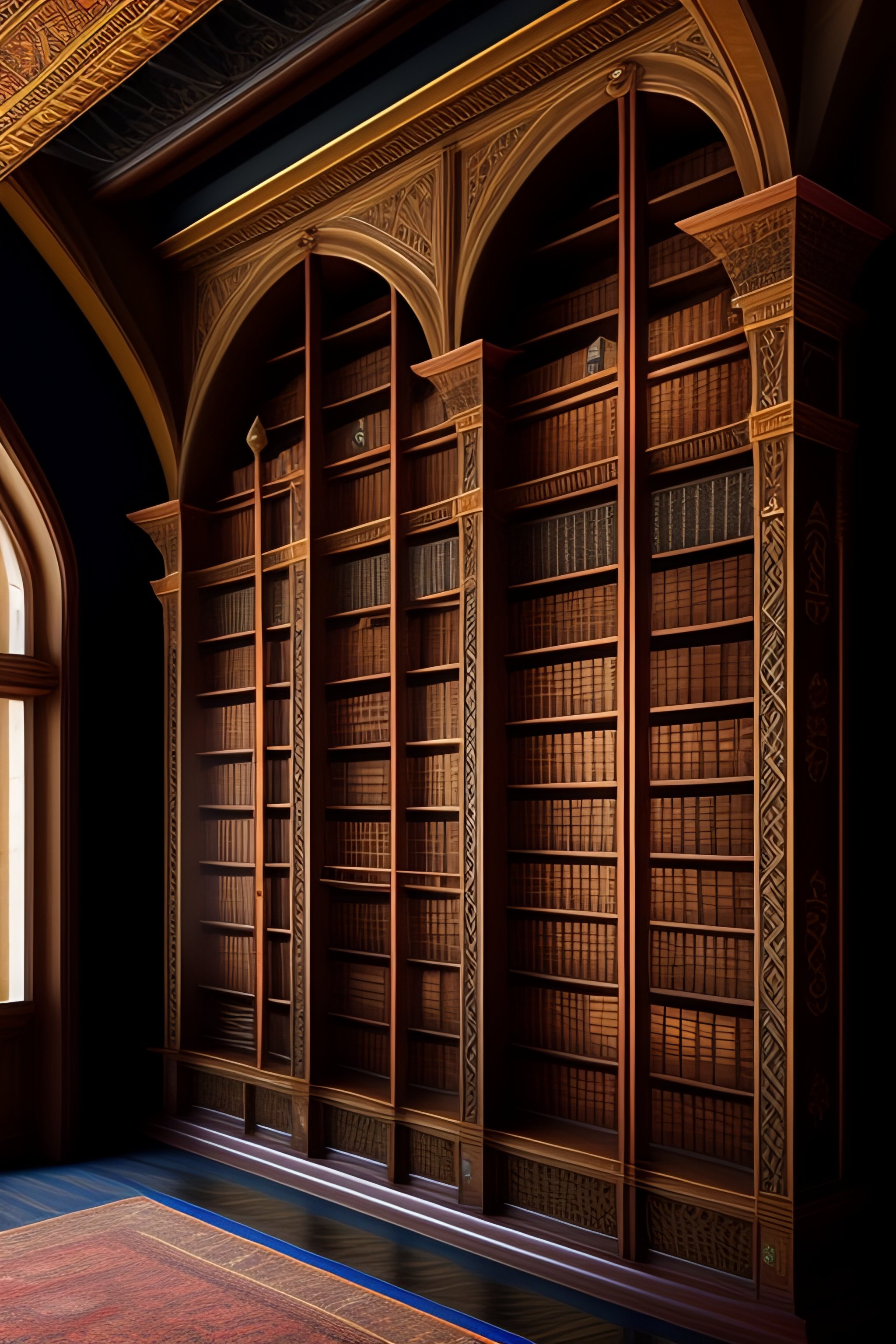 Lexica - Ancient wizards library, high details, intricately detailed.