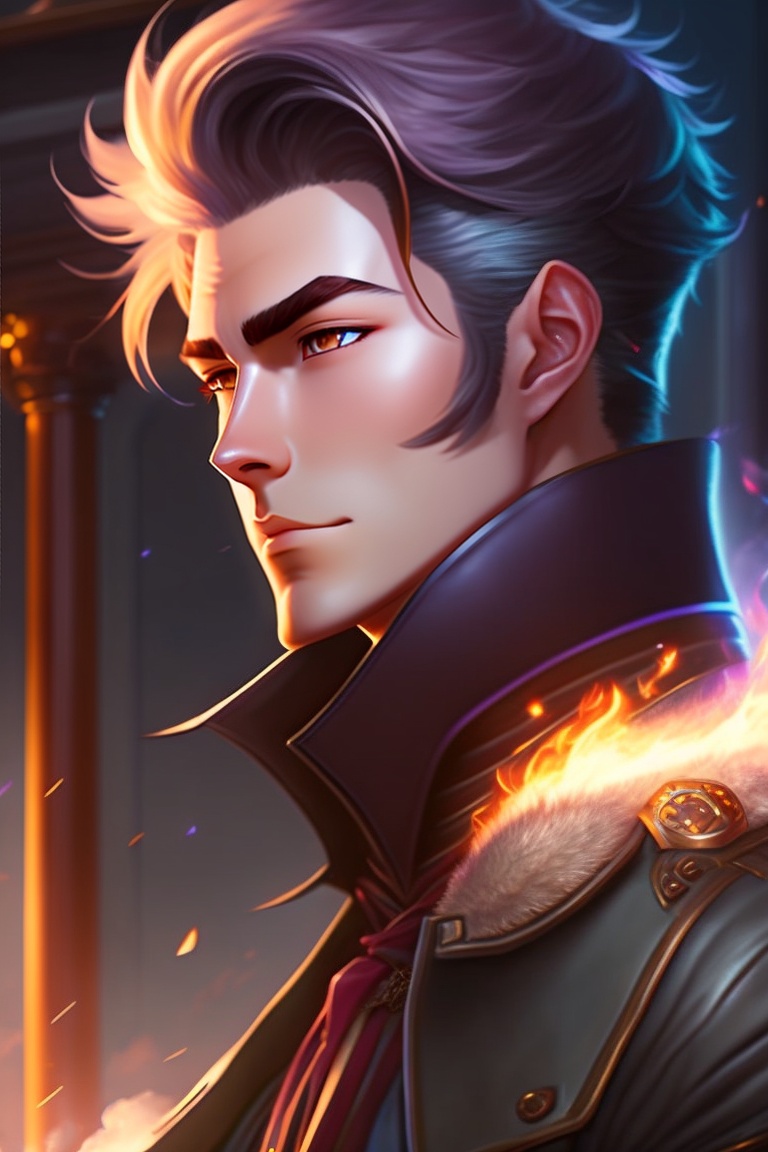 Lexica - Handsome, Genius, anime, cool Men image