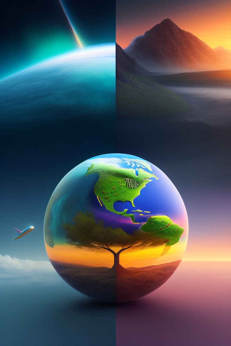 Lexica - Global warming, 4k, realistic